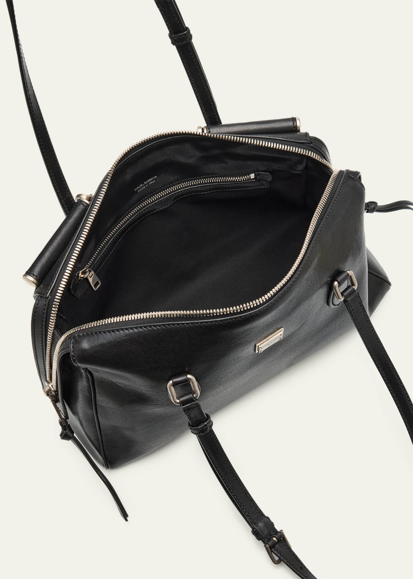 Dolce&Gabbana Vittoria Smooth Leather Shoulder Bag - Bergdorf Goodman