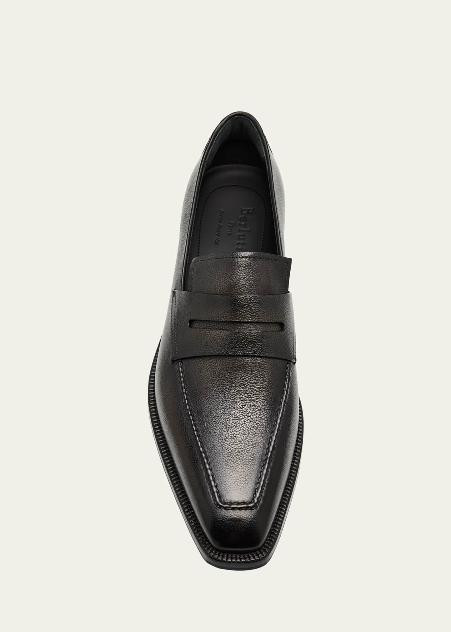 Berluti Men's Andy Demesure Neo Flex Leather Penny Loafers - Bergdorf ...