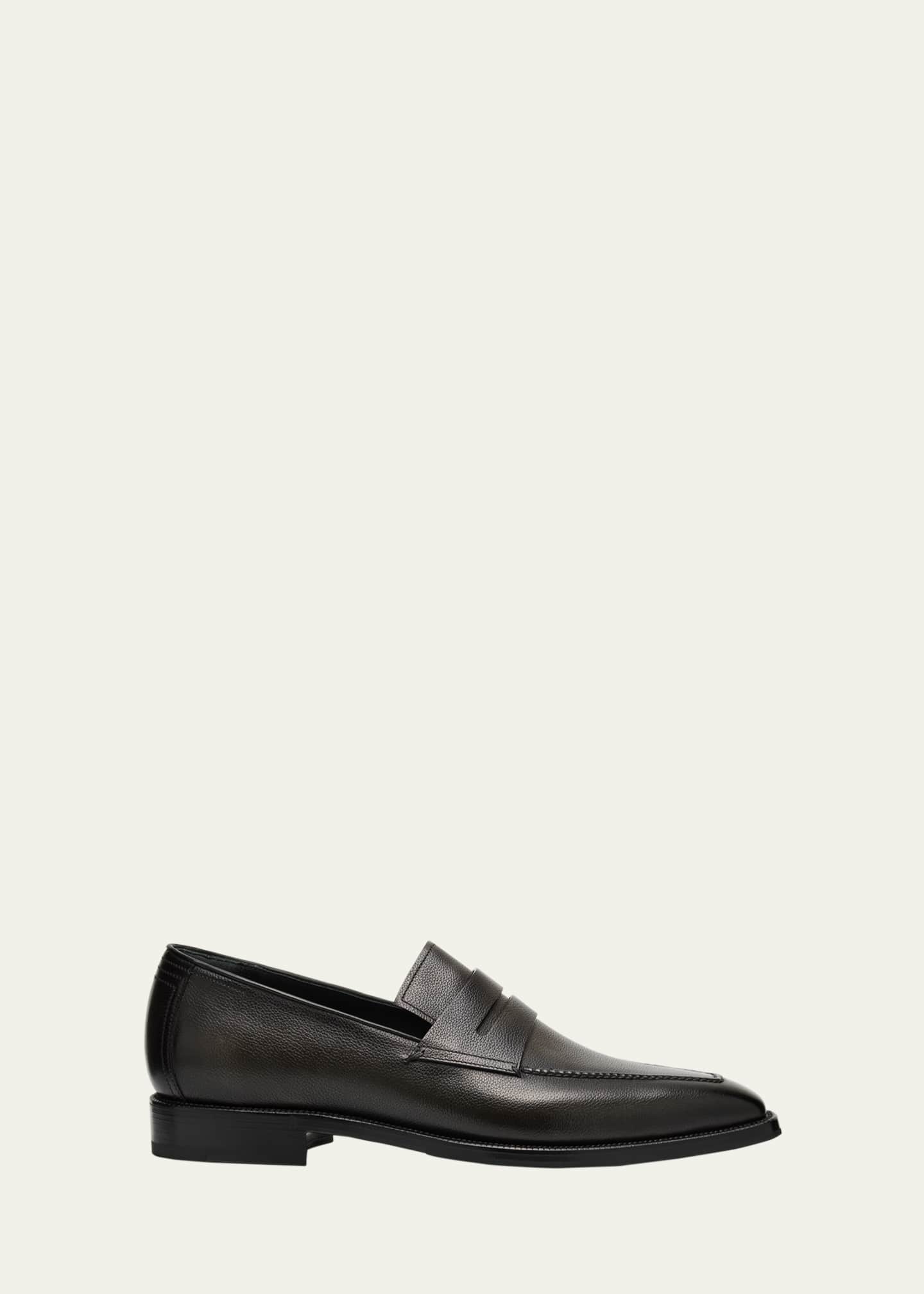 Berluti Men's Andy Demesure Neo Flex Leather Penny Loafers - Bergdorf ...