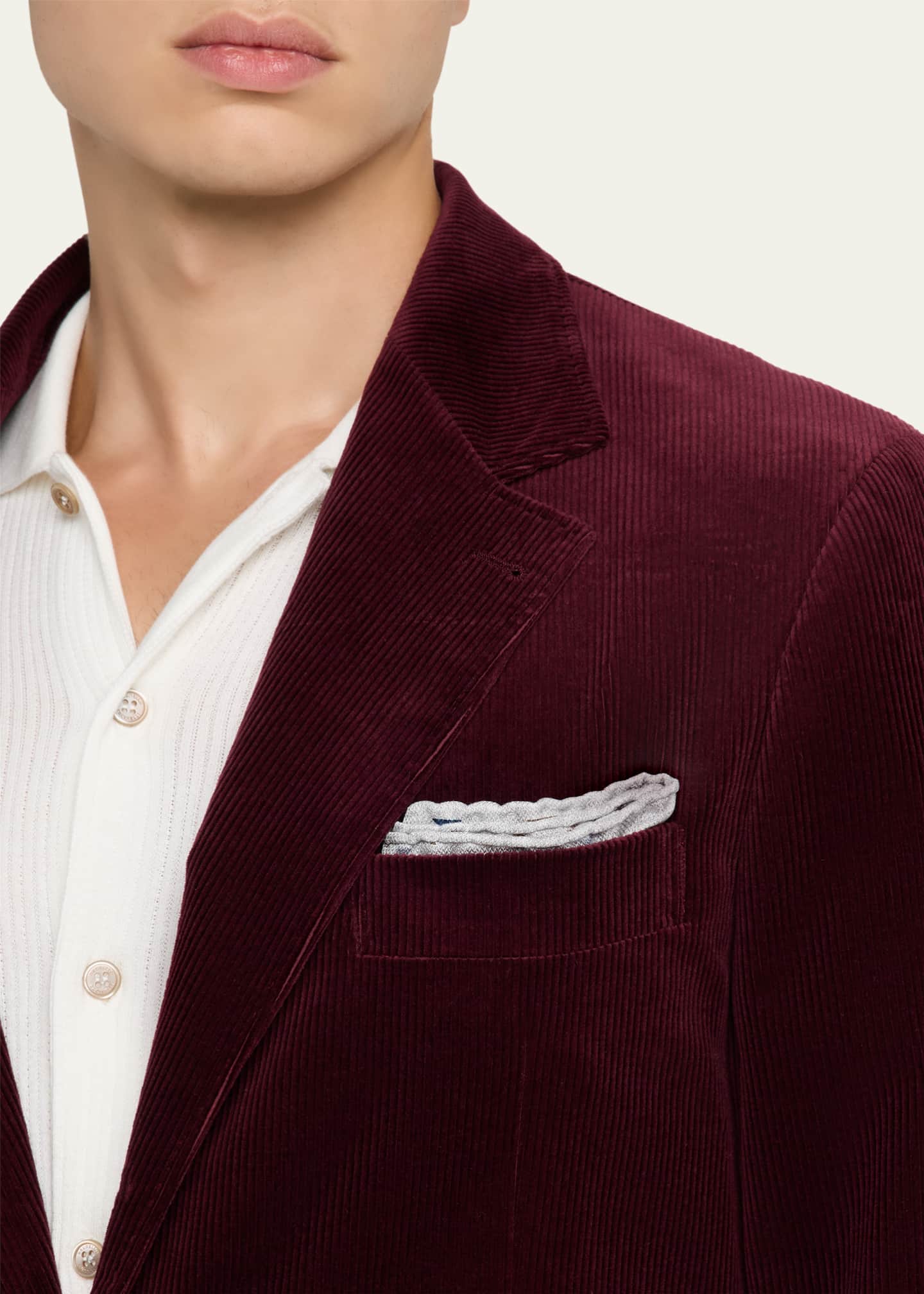 Brunello Cucinelli Men's Fine Wale Corduroy Two-Piece Suit - Bergdorf ...