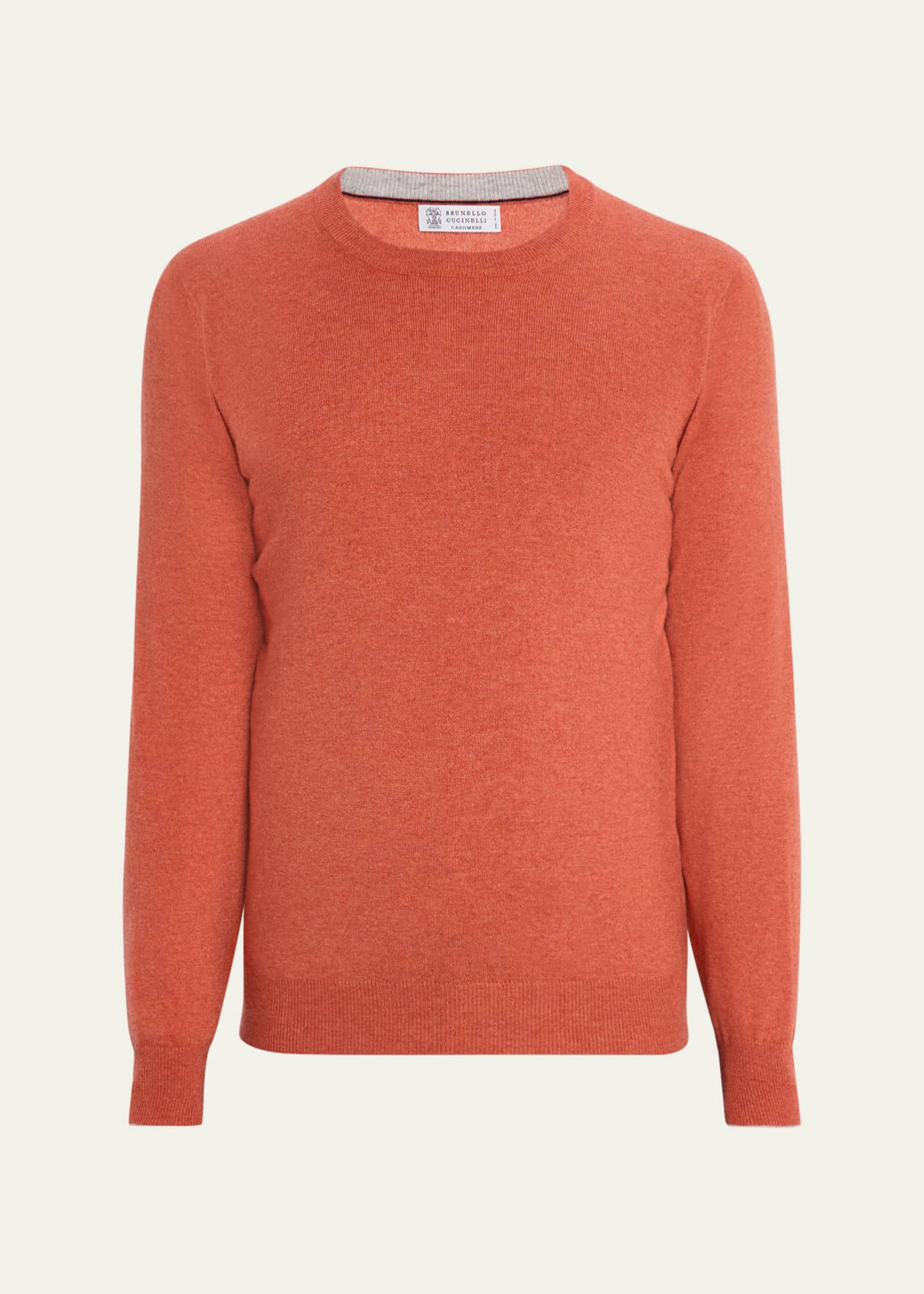 Brunello Cucinelli Men's Cashmere Crewneck Sweater - Bergdorf Goodman
