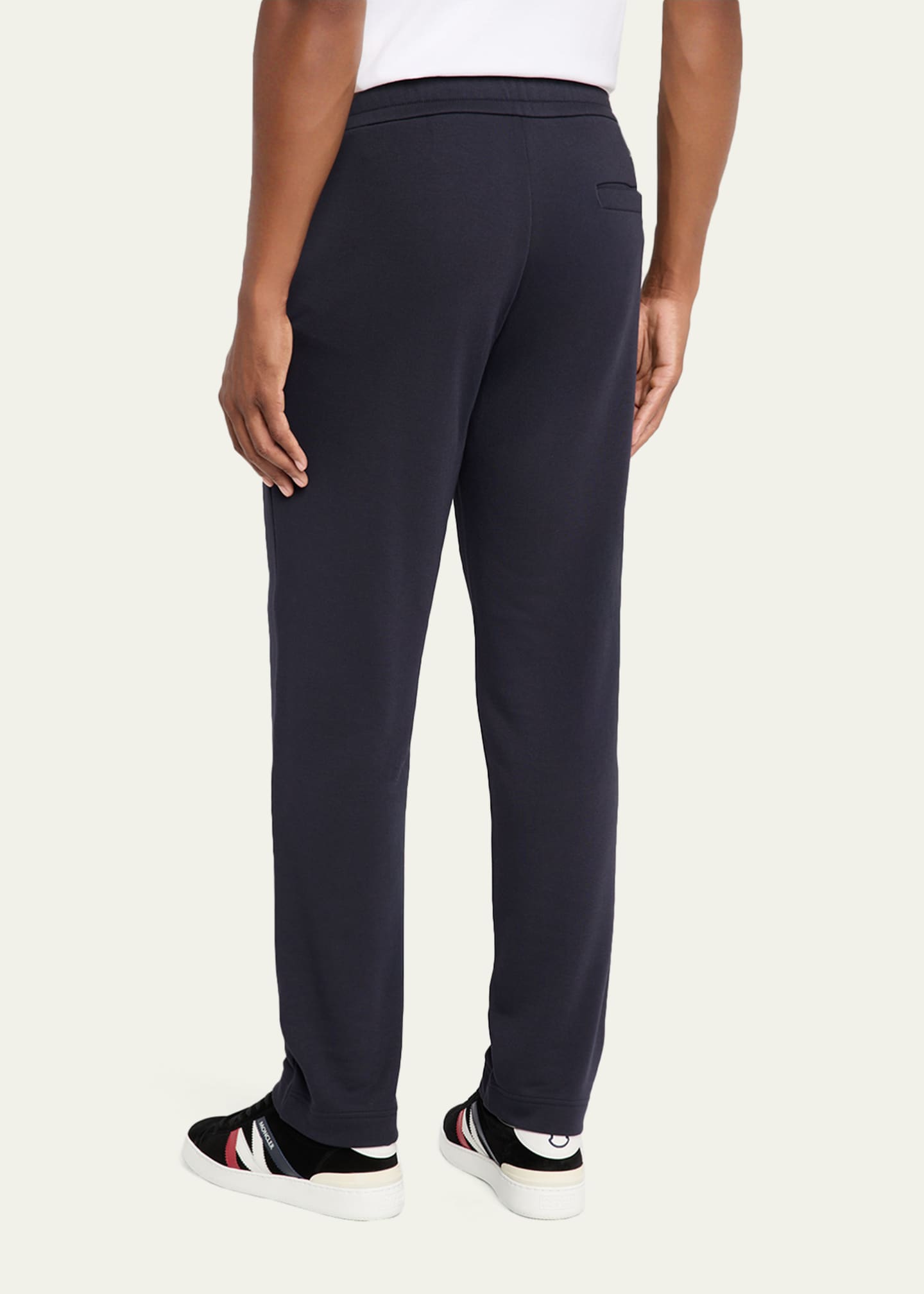 Moncler Men's Cotton Fleece Sweatpants - Bergdorf Goodman