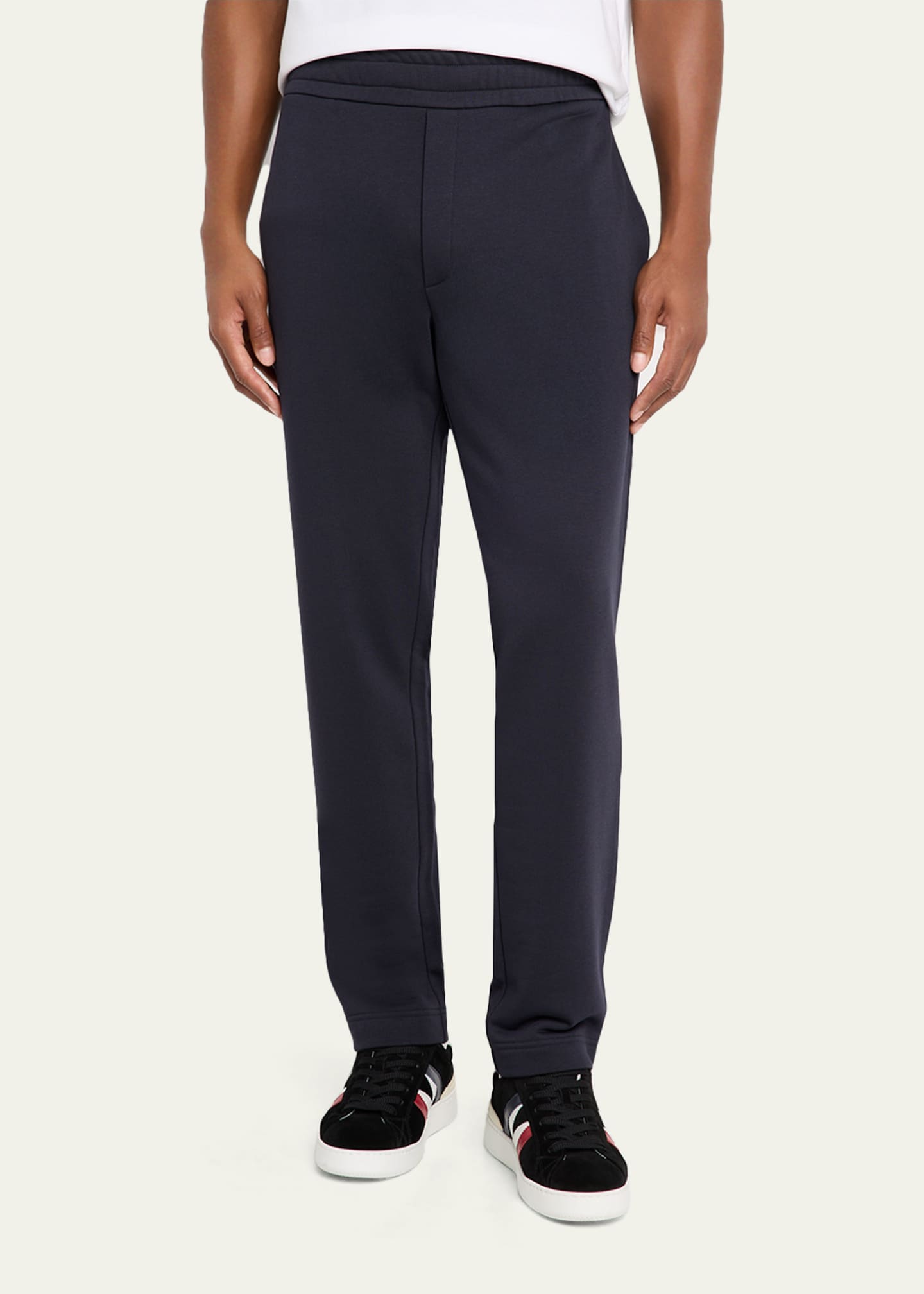 Moncler Men's Cotton Fleece Sweatpants - Bergdorf Goodman