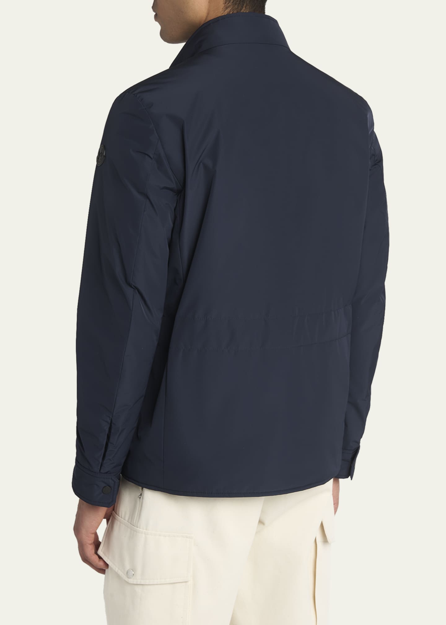 Moncler Men's Edit Navy Brieuc Jacket - Bergdorf Goodman
