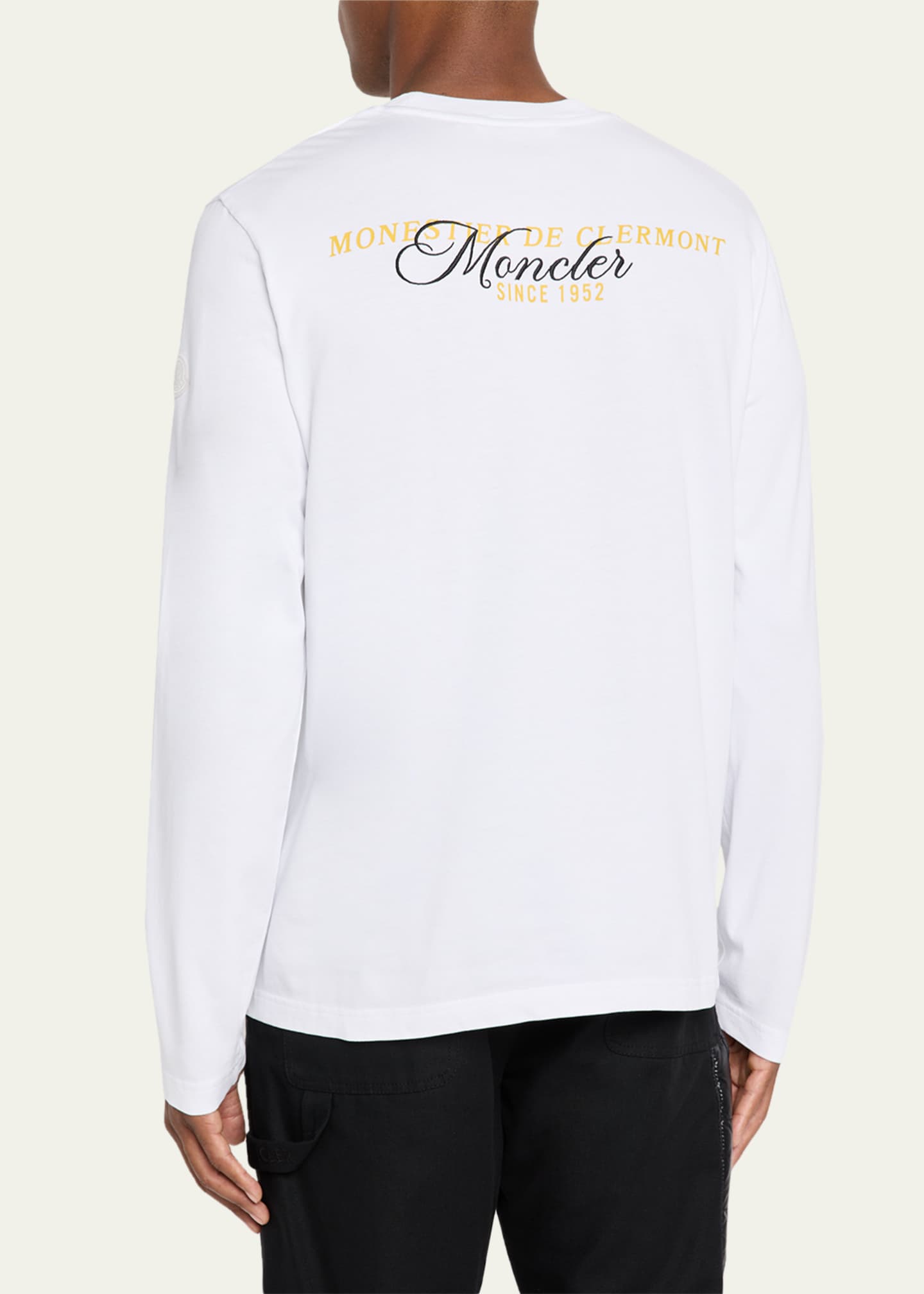 Moncler Men's Heavyweight Long Sleeve T-Shirt - Bergdorf Goodman