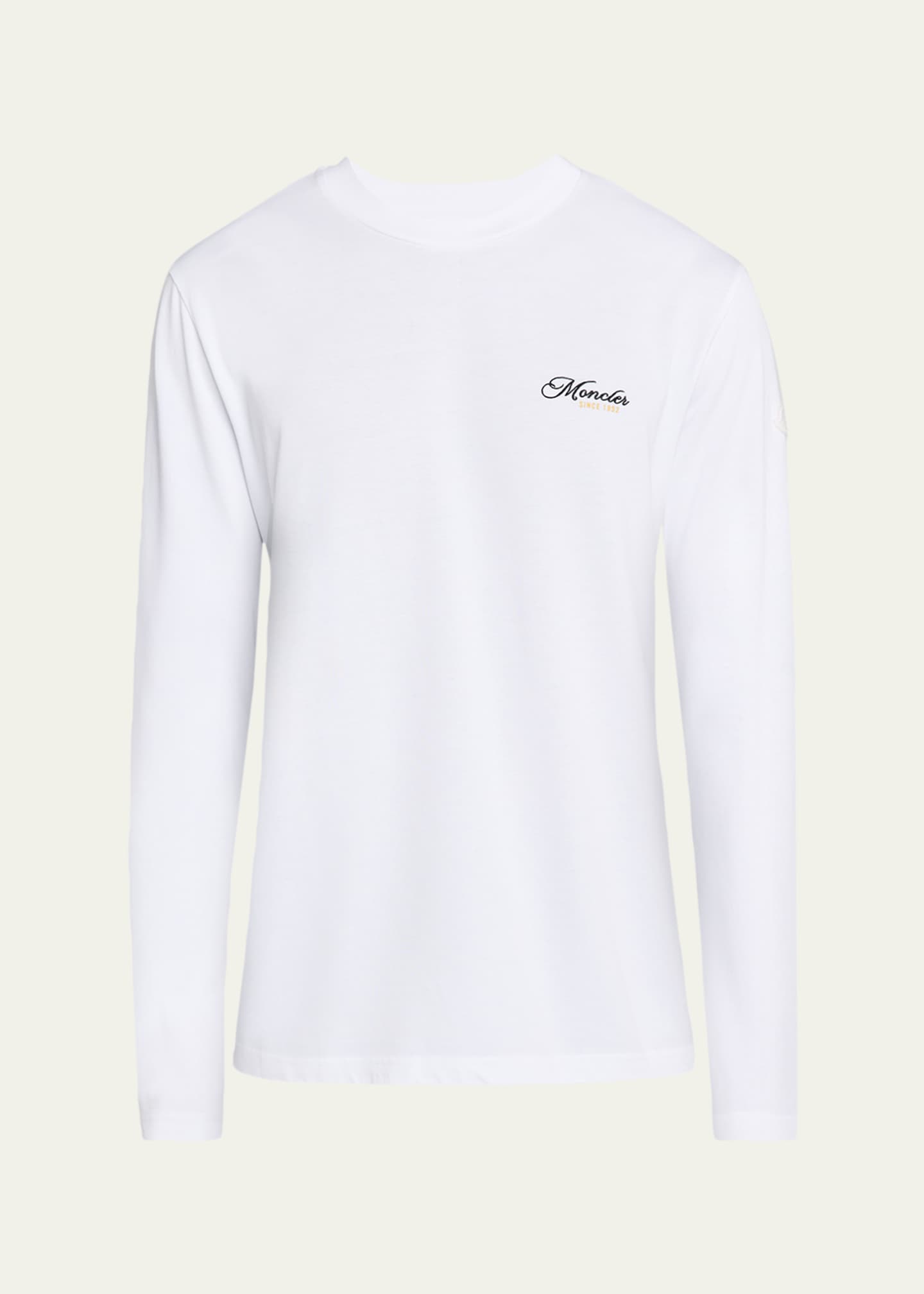 Moncler Men's Heavyweight Long Sleeve T-Shirt - Bergdorf Goodman