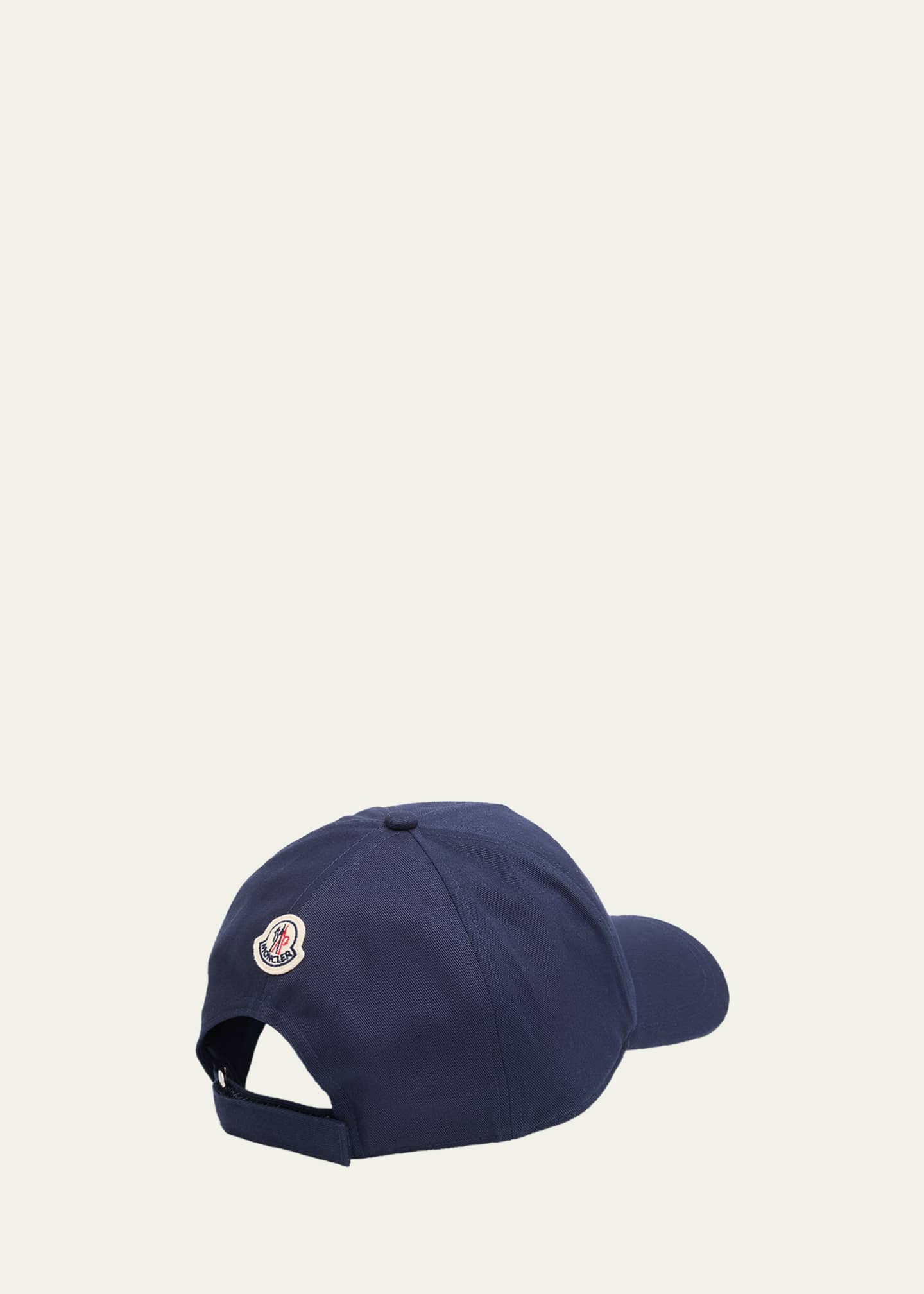 Moncler Men's Maxi-M Logo Cotton Baseball Cap - Bergdorf Goodman
