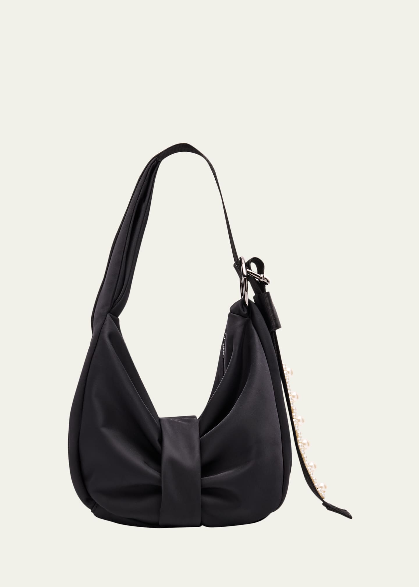 Simone Rocha Embellished Bow Sling Shoulder Bag - Bergdorf Goodman