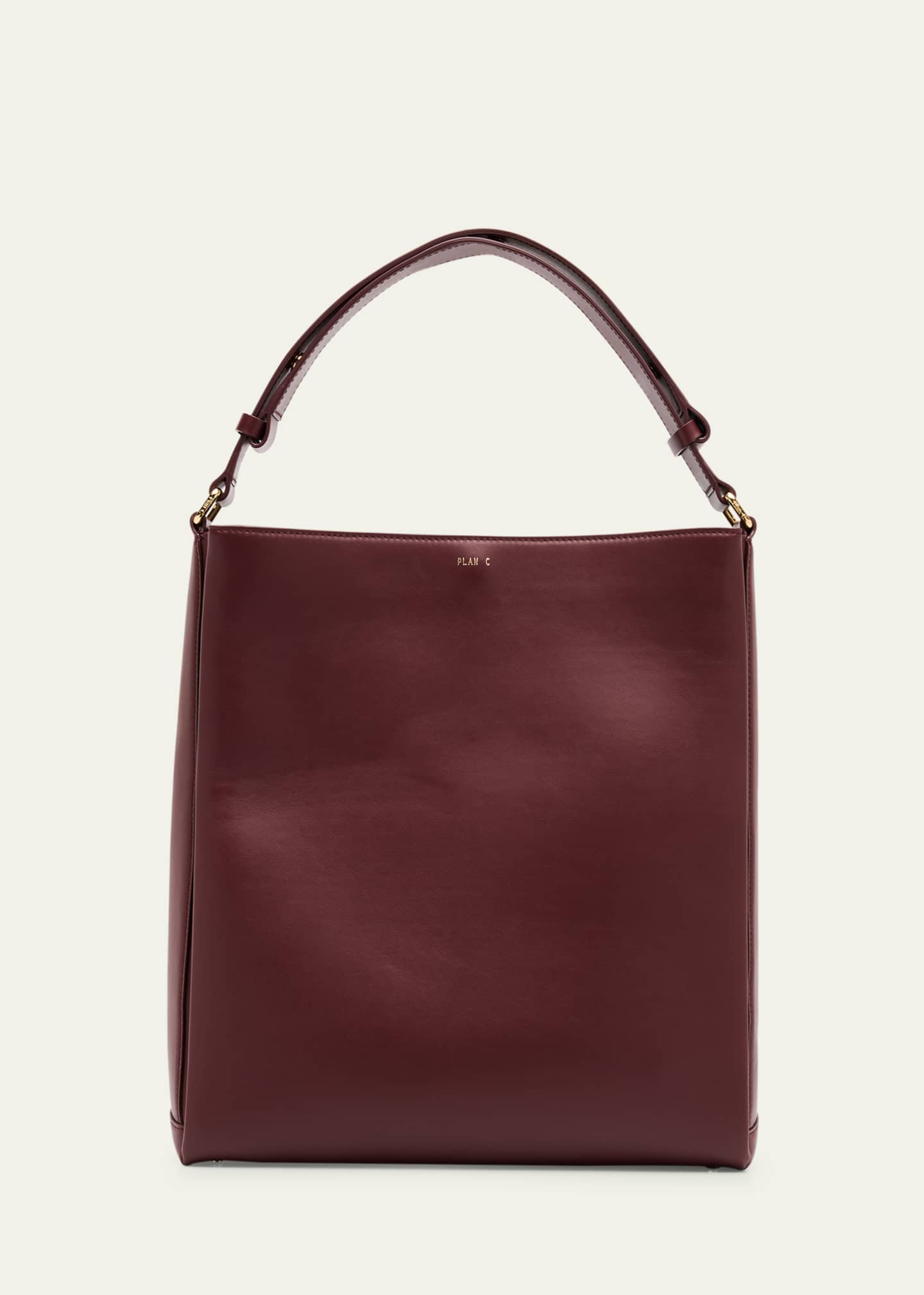 Plan C Folded Tote Bag in Vitello Leather - Bergdorf Goodman