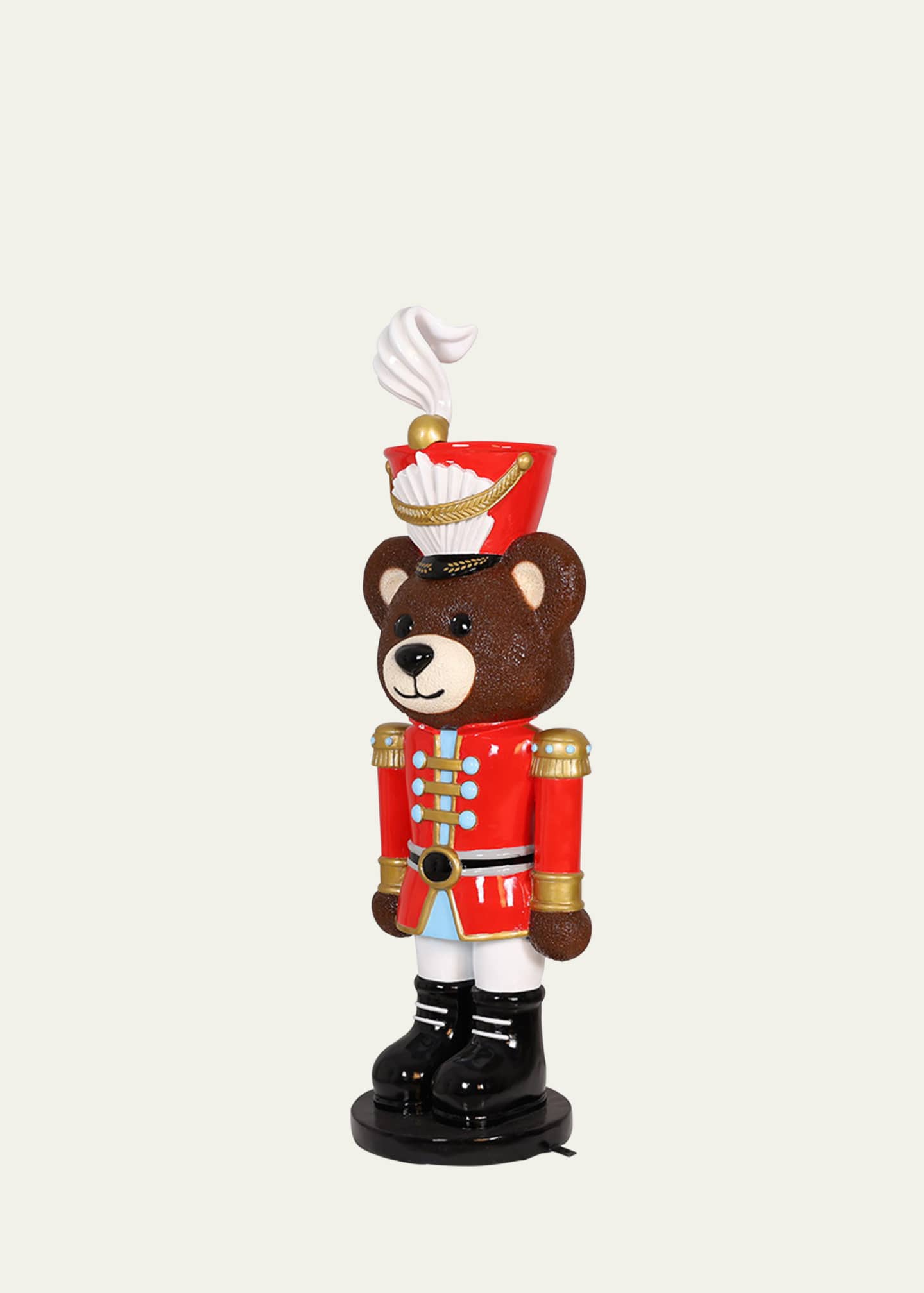 Universal Statues 4' Teddy Bear Nutcracker Statue - Bergdorf Goodman