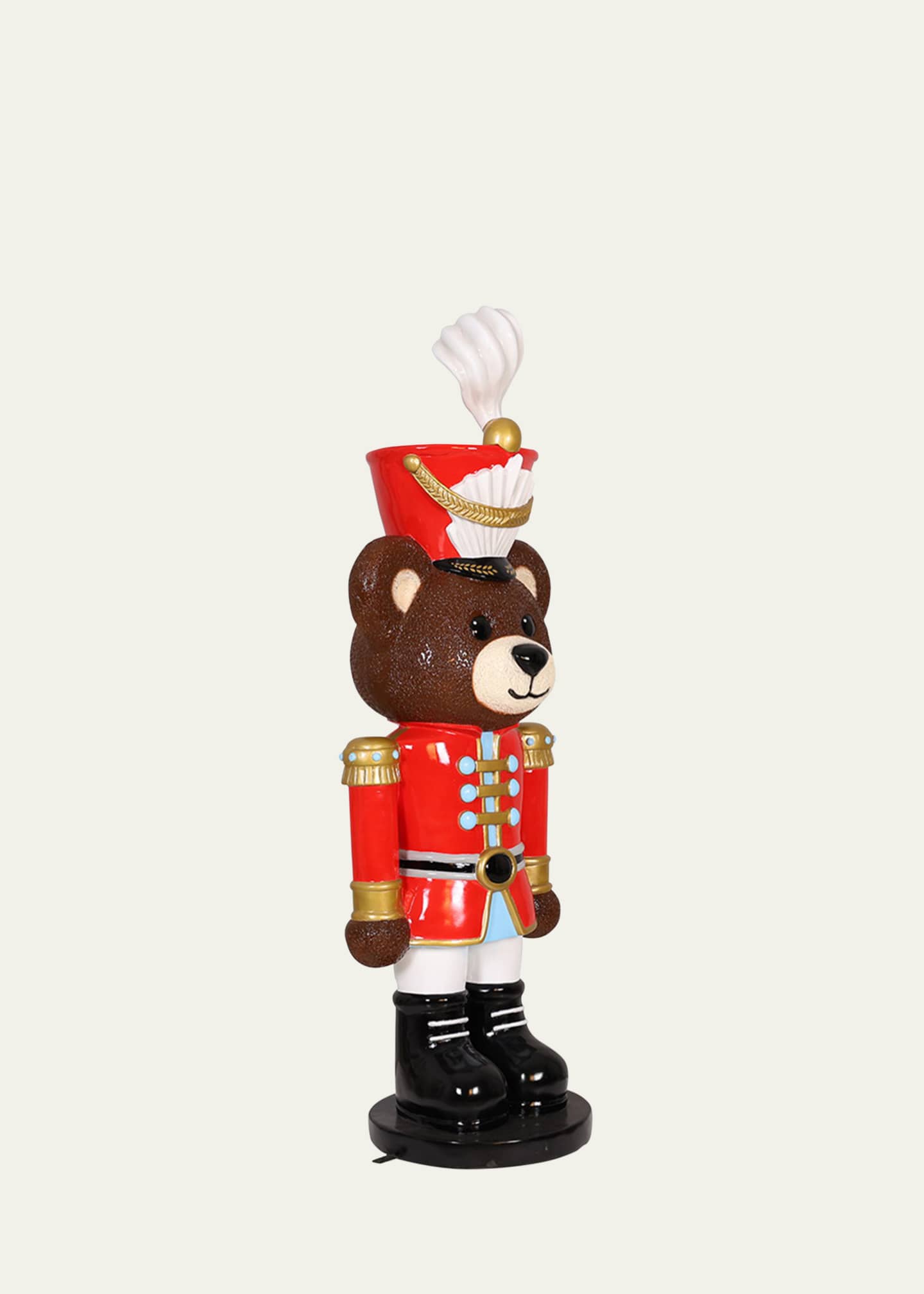 Universal Statues 4' Teddy Bear Nutcracker Statue - Bergdorf Goodman