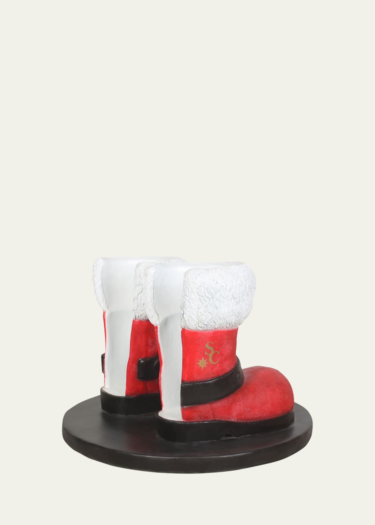 Universal Statues Santa Boots Photo Op Statue - Bergdorf Goodman