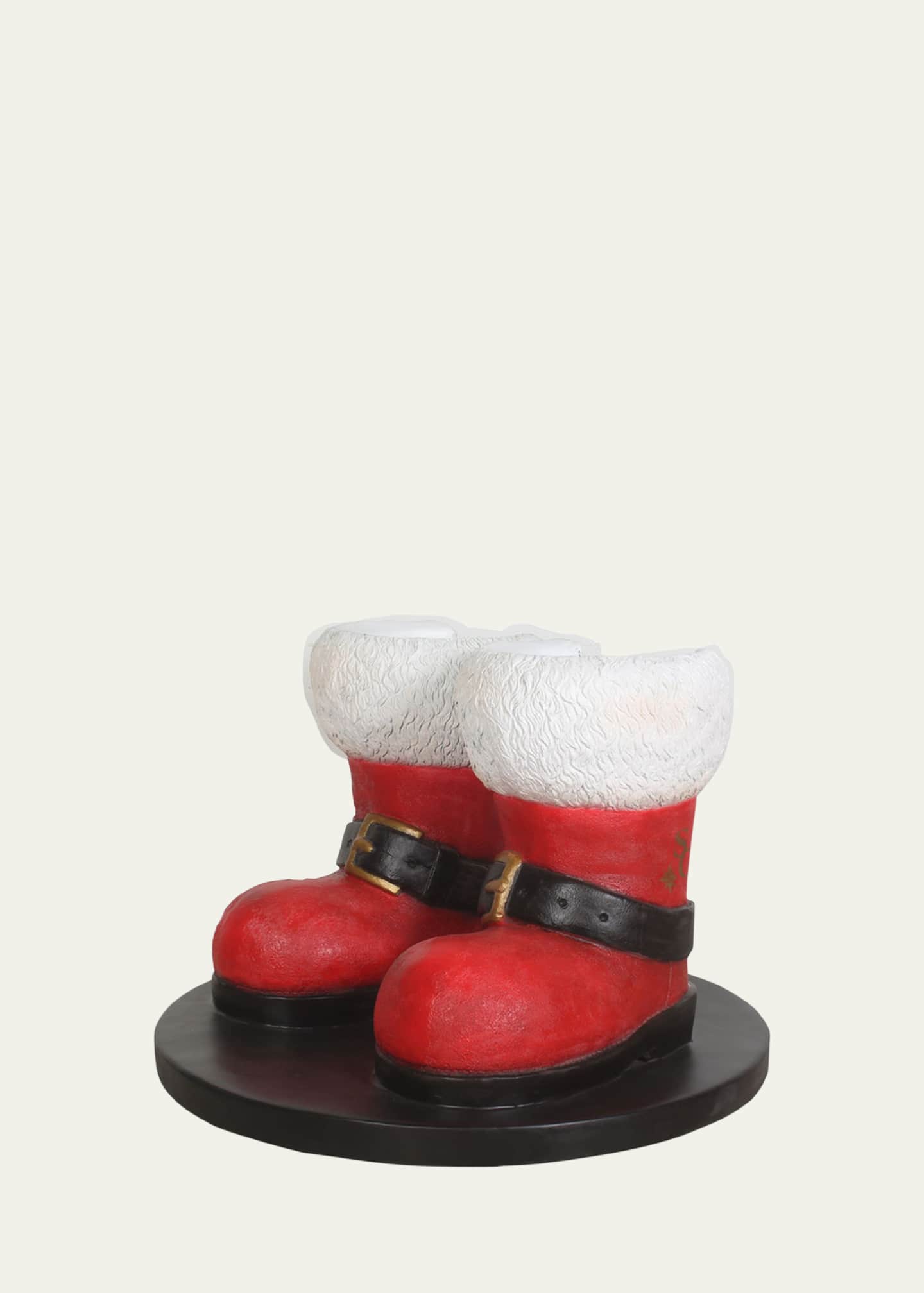 Universal Statues Santa Boots Photo Op Statue - Bergdorf Goodman