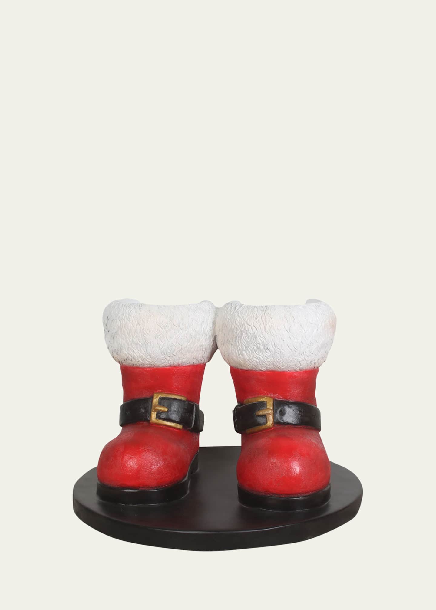 Universal Statues Santa Boots Photo Op Statue - Bergdorf Goodman