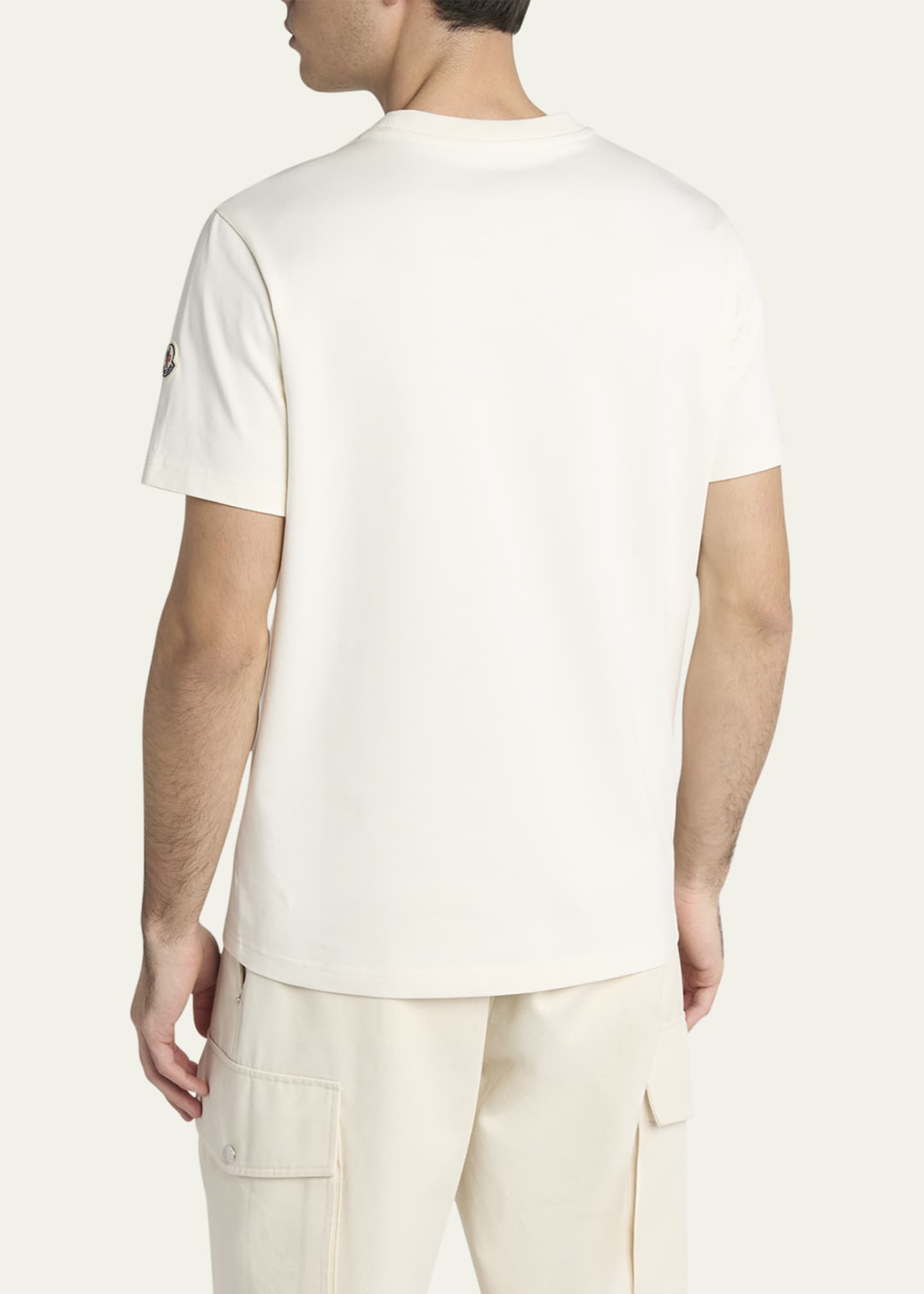 Moncler Men's Logo Script Graphic T-Shirt - Bergdorf Goodman