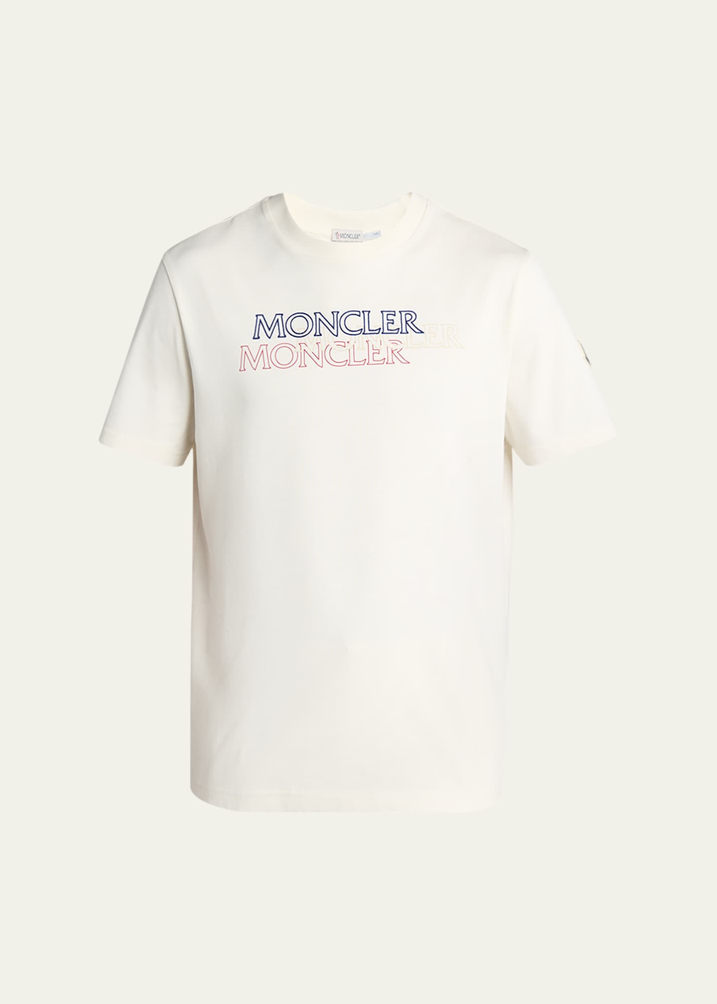 Moncler Men's Logo Script Graphic T-Shirt - Bergdorf Goodman