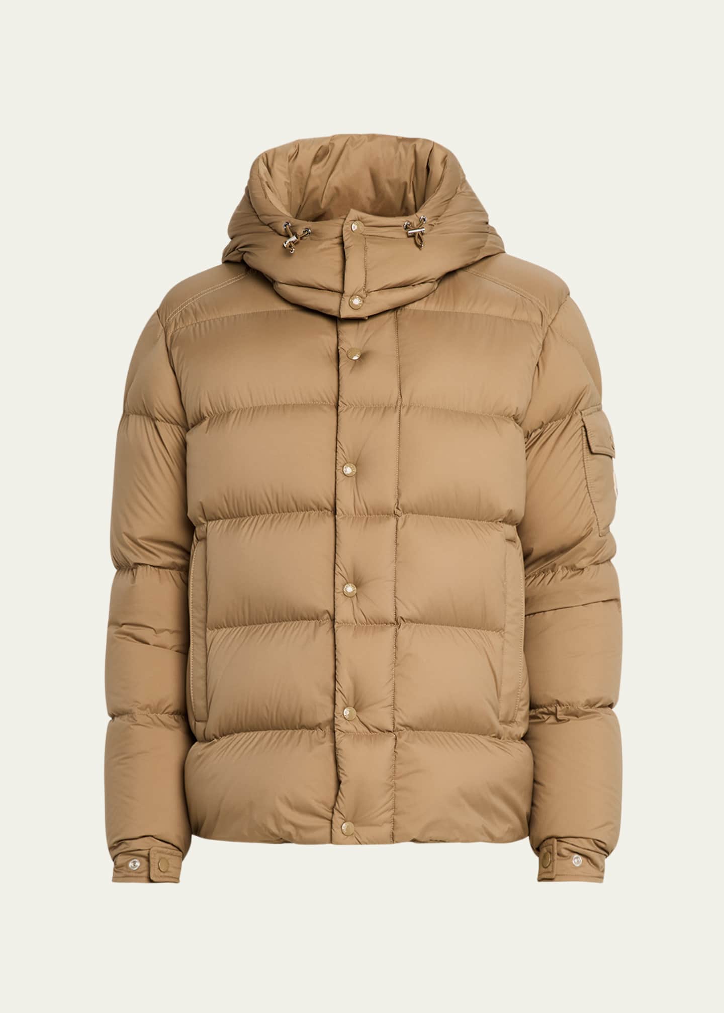 Moncler Men's Maya Hooded Short Down Puffer Jacket - Bergdorf Goodman