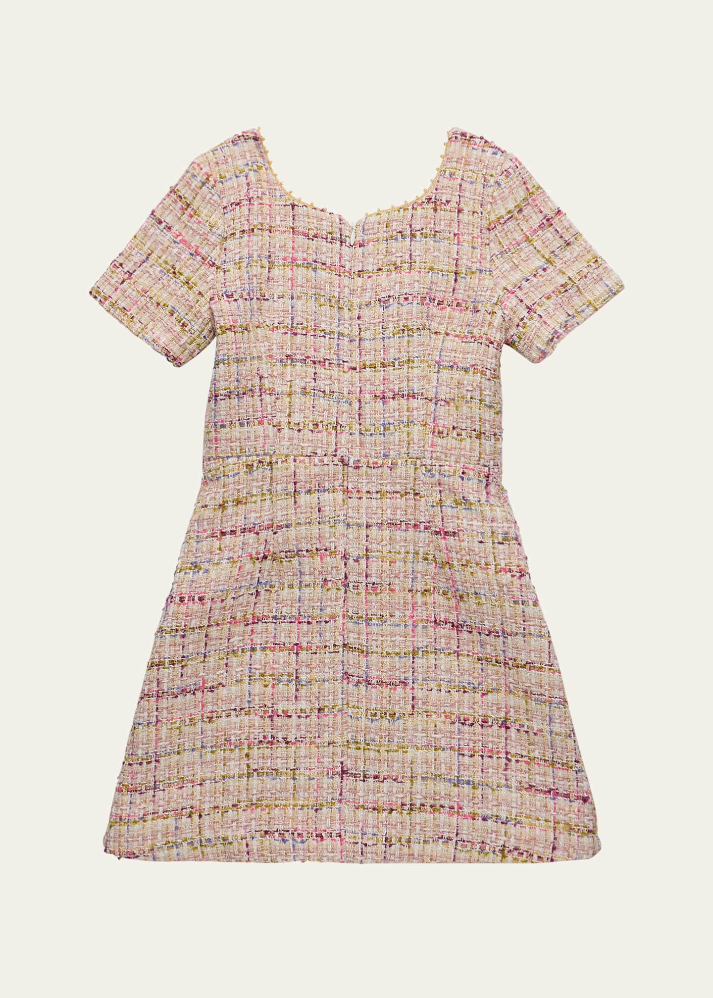 KatieJ NYC Girl's Tween Anna Mini Tweed Dress, Size S-XL - Bergdorf Goodman