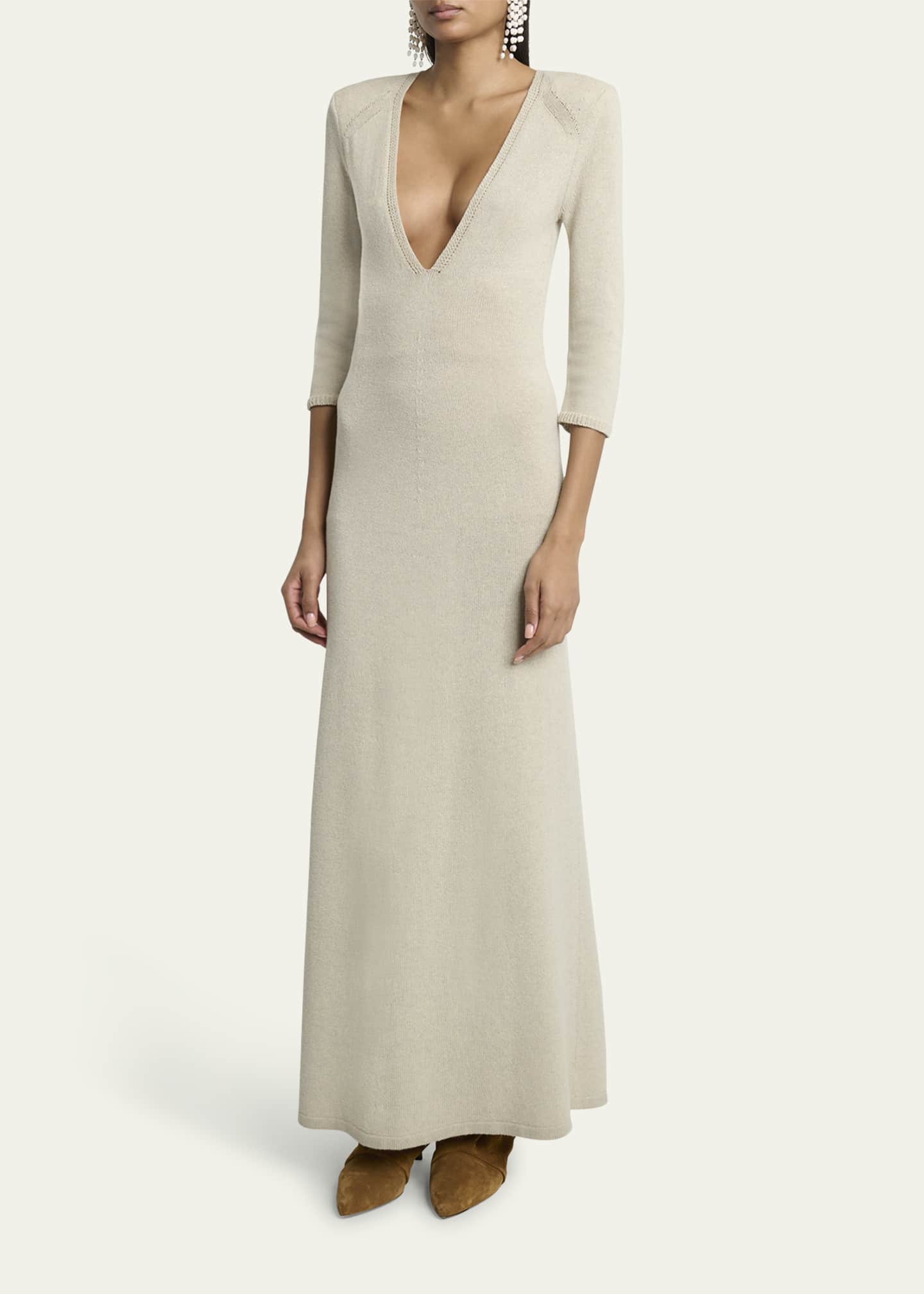 Isabel Marant Salina Fluid Tailoring Wool Dress - Bergdorf Goodman