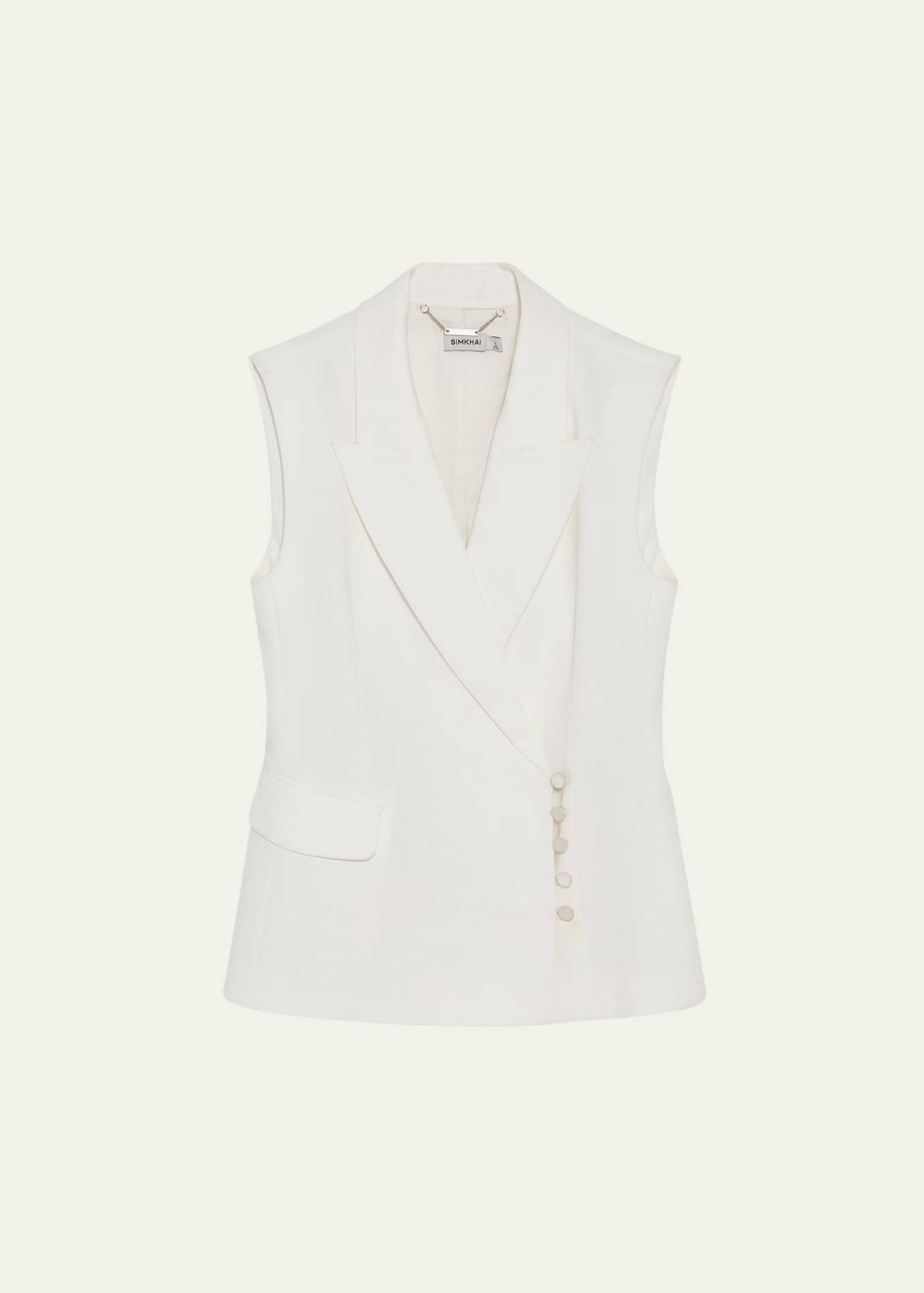 SIMKHAI Valarie Blazer Vest - Bergdorf Goodman