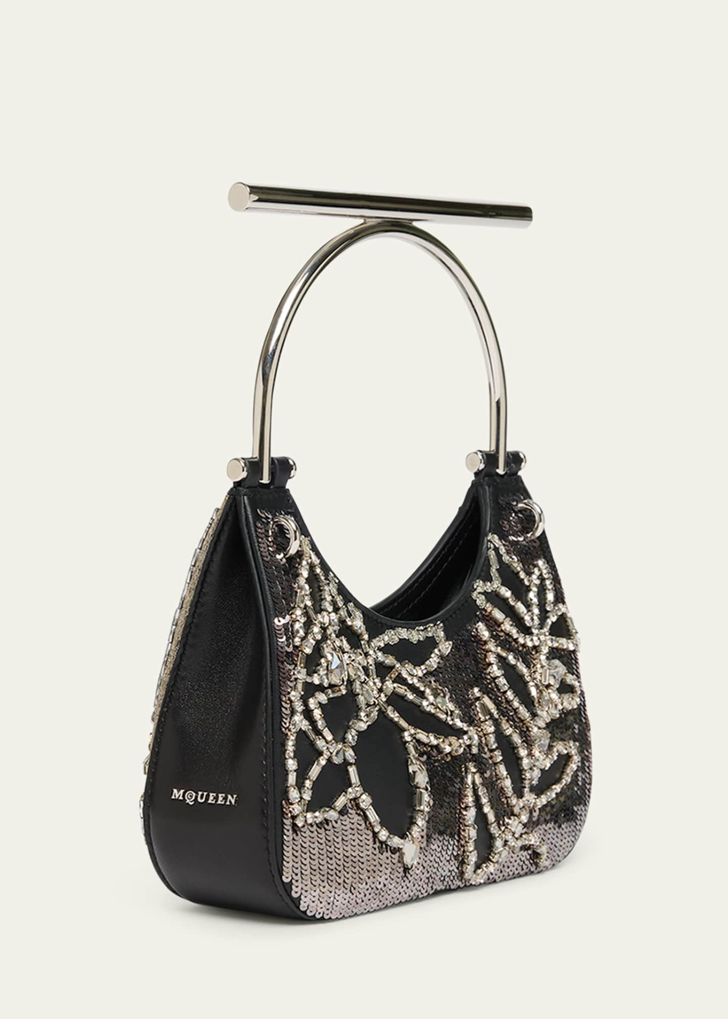 McQueen Mini T-Bar Top-Handle Bag - Bergdorf Goodman
