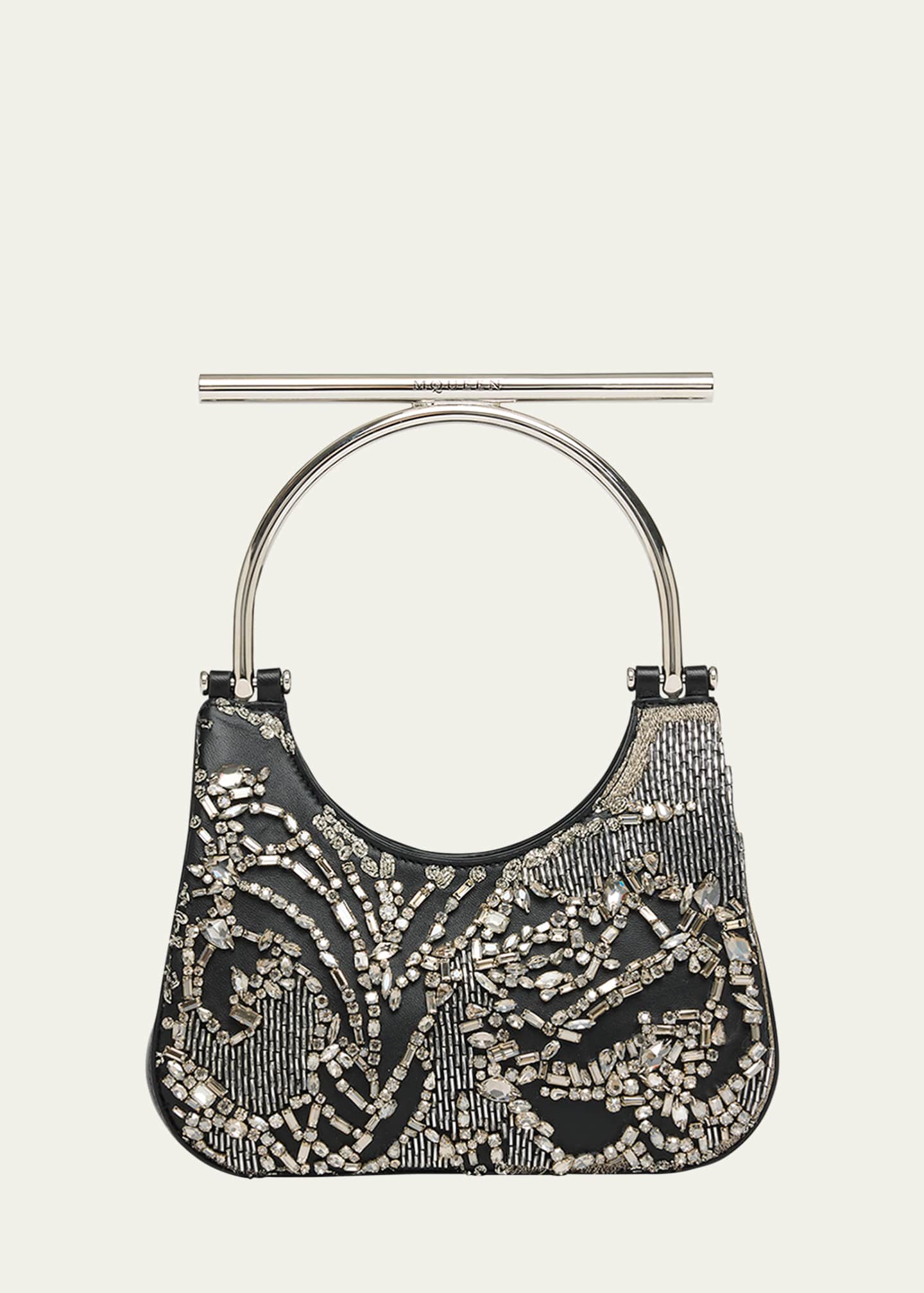 McQueen Mini T-Bar Top-Handle Bag - Bergdorf Goodman