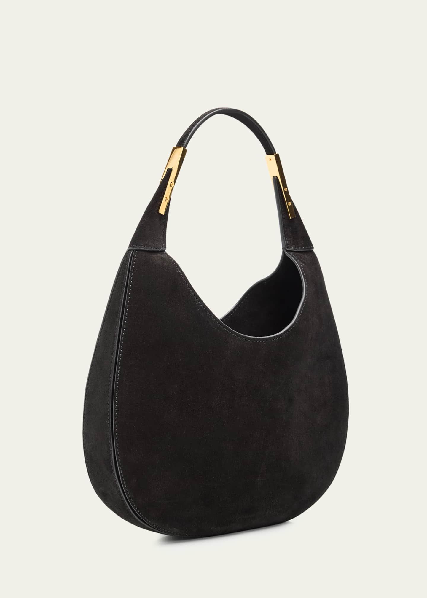Savette Florence Small Suede Hobo Bag - Bergdorf Goodman