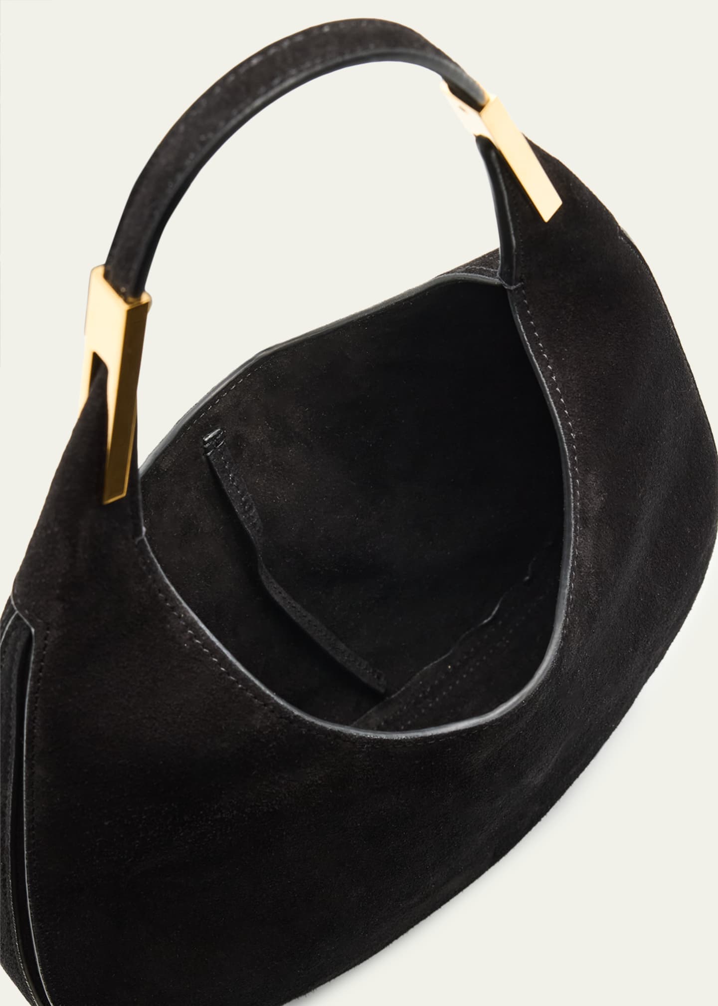 Savette Florence Small Suede Hobo Bag - Bergdorf Goodman
