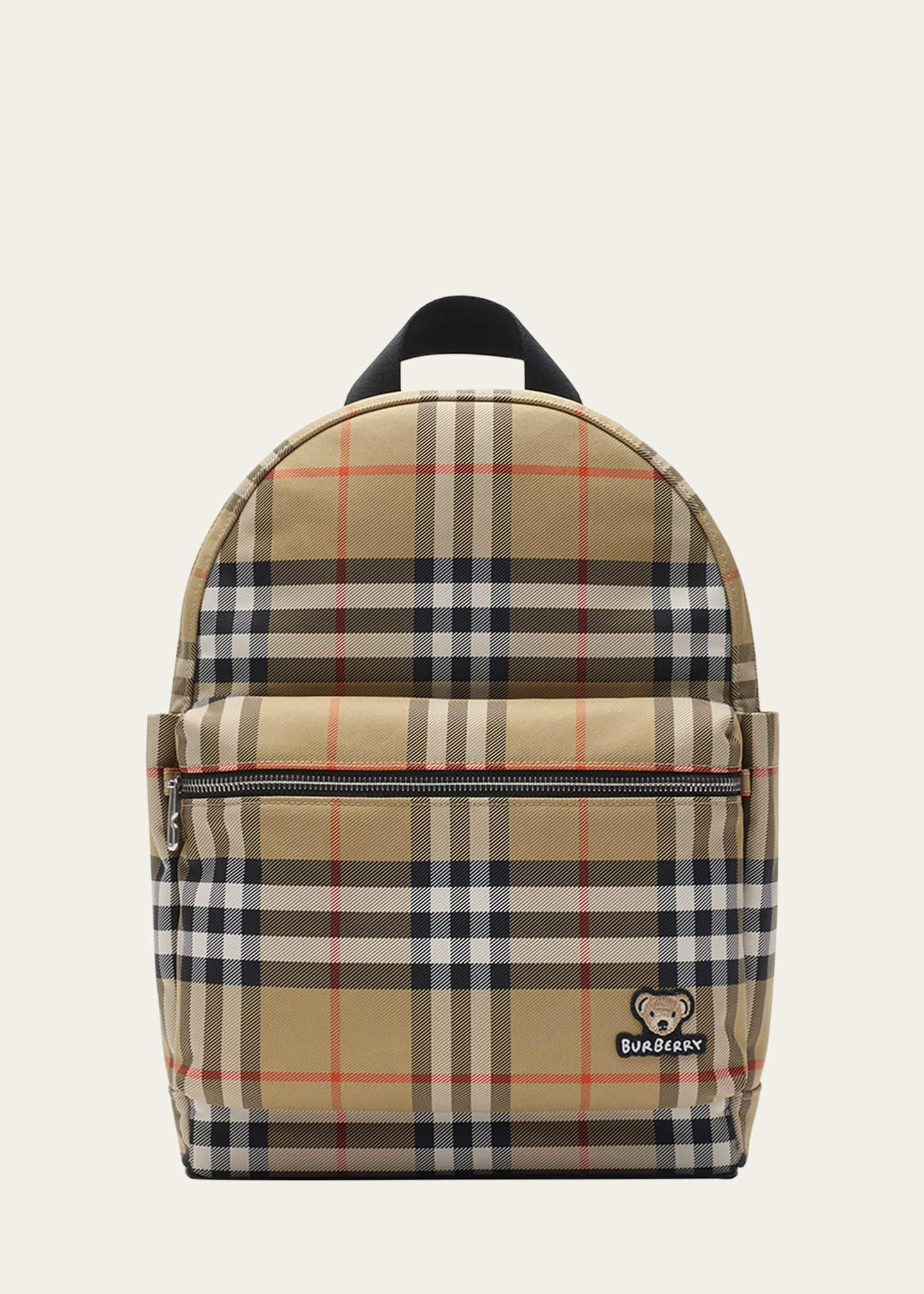 Burberry Kid's Huey Medium Check Backpack - Bergdorf Goodman