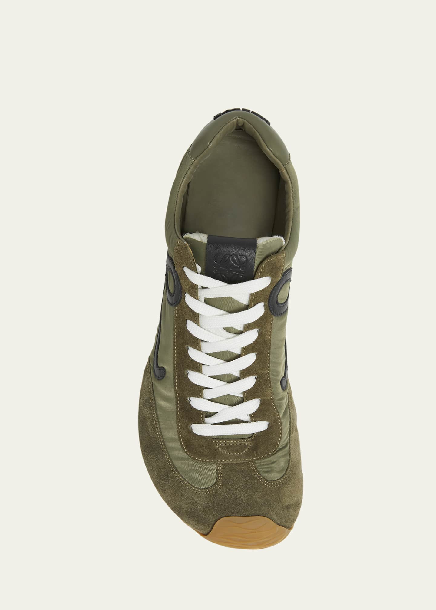 Loewe Men's Ballet Runner 2.0 Nylon & Calfskin Sneakers - Bergdorf Goodman