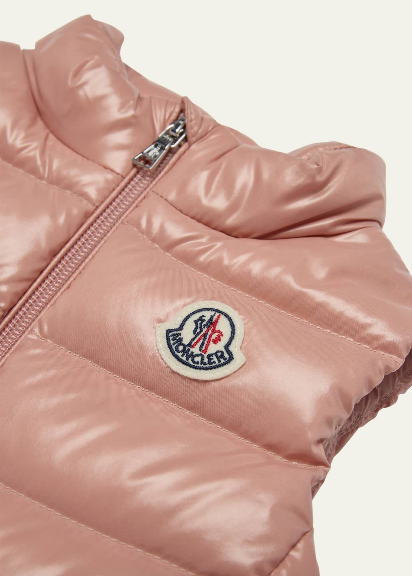 Moncler Girl's Ghany Down Vest, Size 1M-3 - Bergdorf Goodman