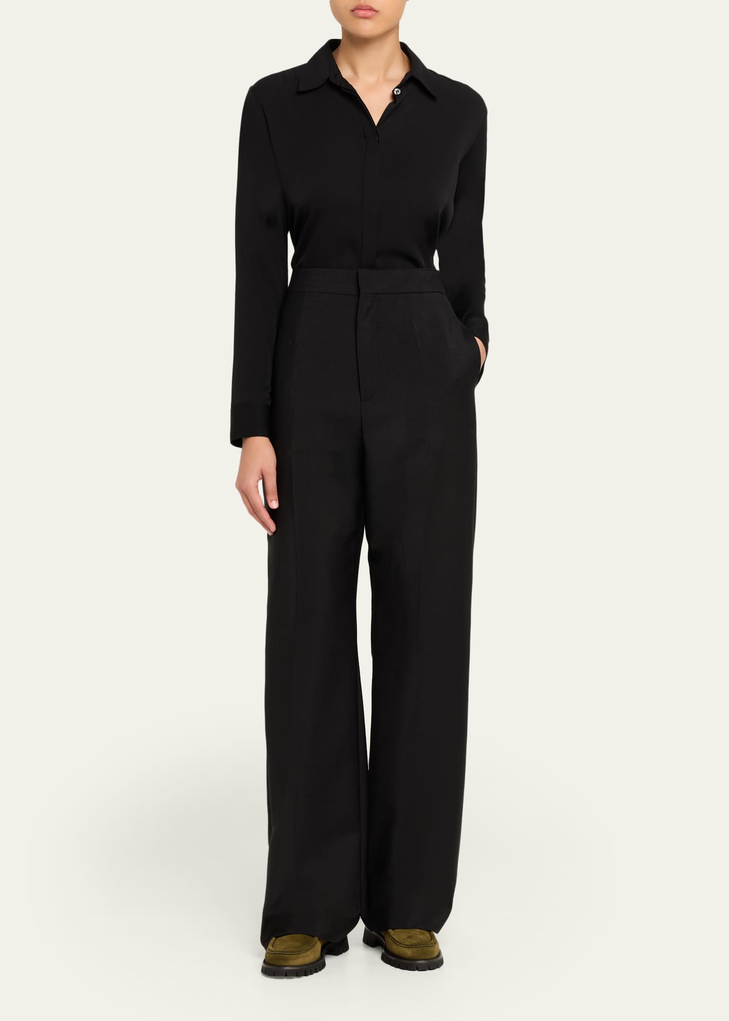 Gucci Sylke Suede Horsebit Booties - Bergdorf Goodman