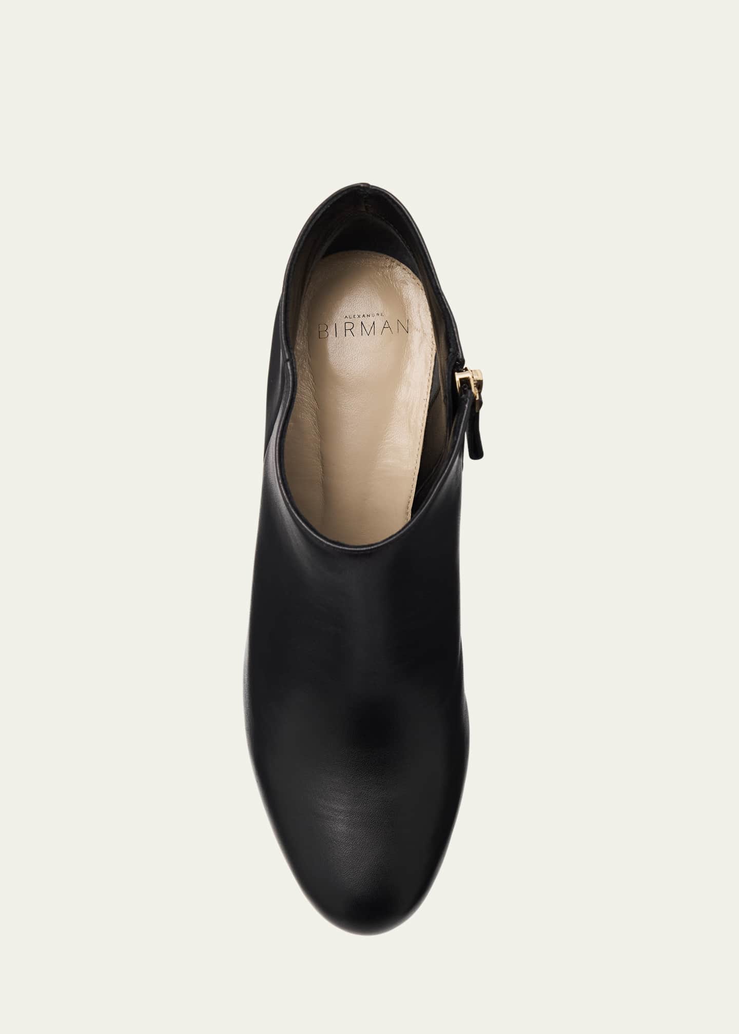 Alexandre Birman Prim Leather Booties - Bergdorf Goodman