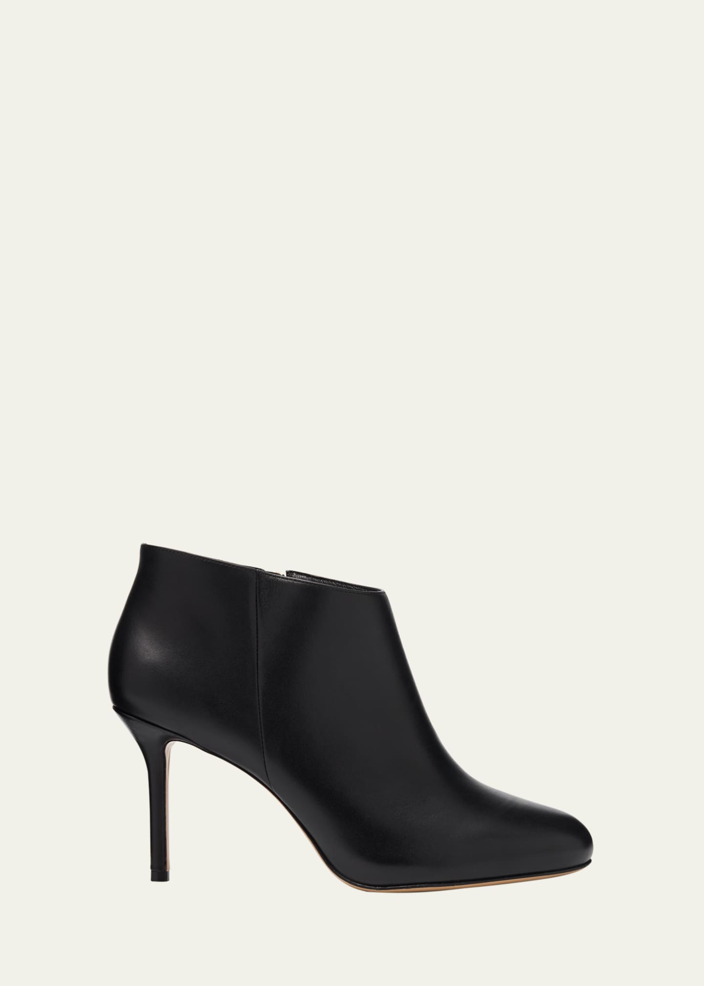 Alexandre Birman Prim Leather Booties - Bergdorf Goodman