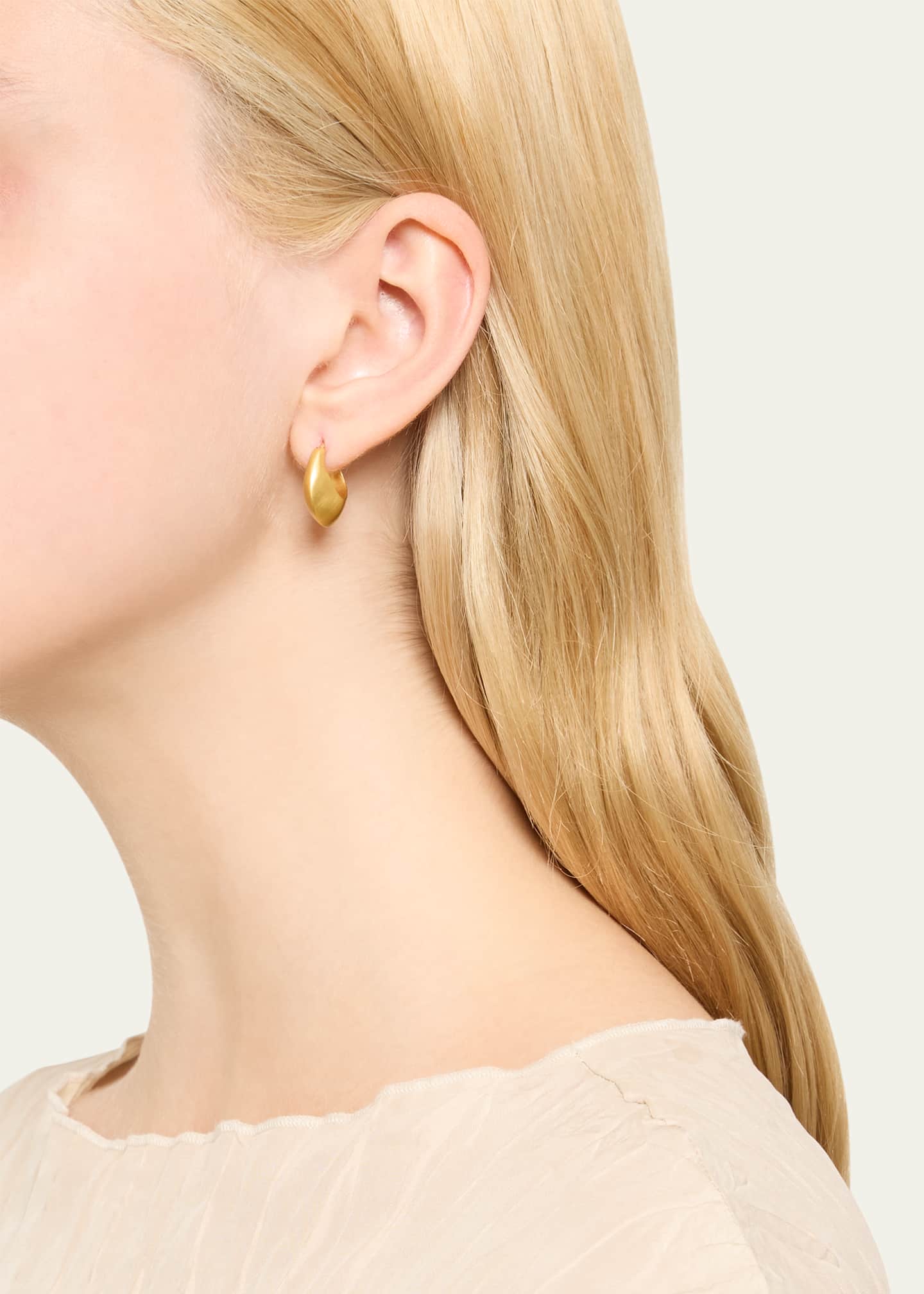 Prounis Jewelry Small Leech Hoop Earrings - Bergdorf Goodman
