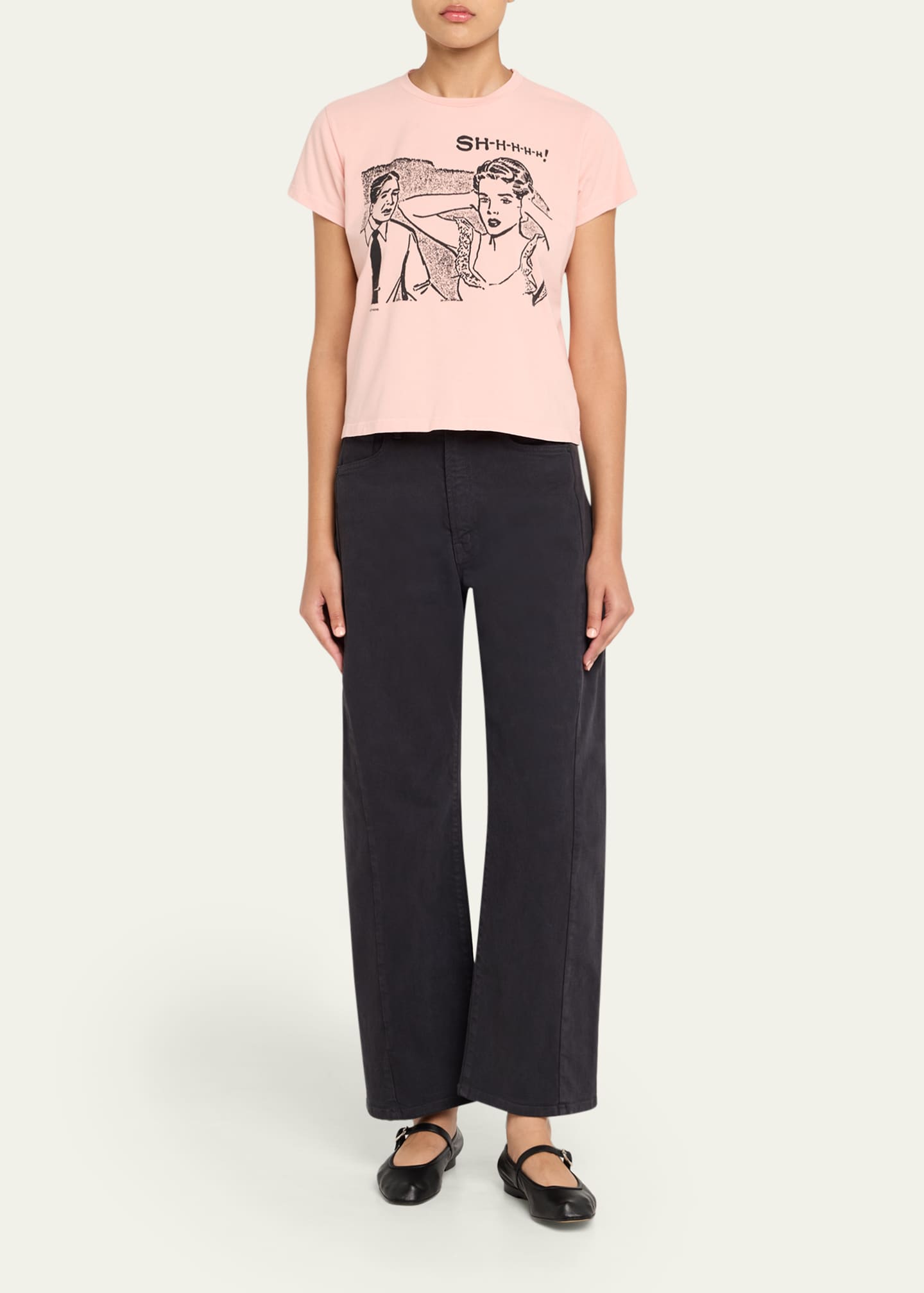 MOTHER The Boxy Goodie Goodie Tee - Bergdorf Goodman