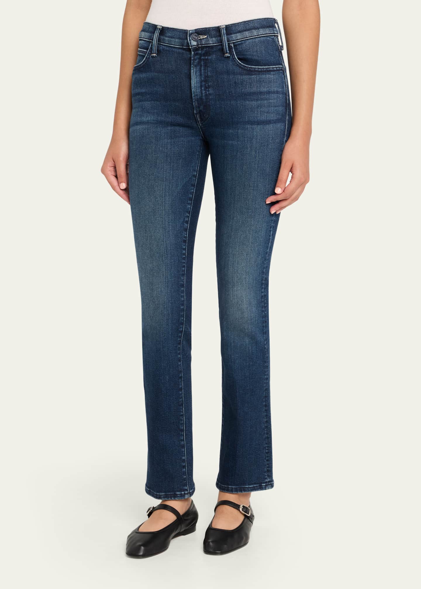 MOTHER The Rascal Skimp Jeans - Bergdorf Goodman