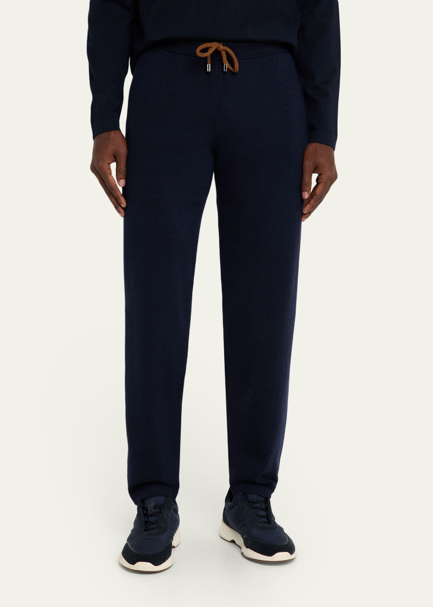 Fioroni Men's Cashmere Drawstring Track Pants - Bergdorf Goodman