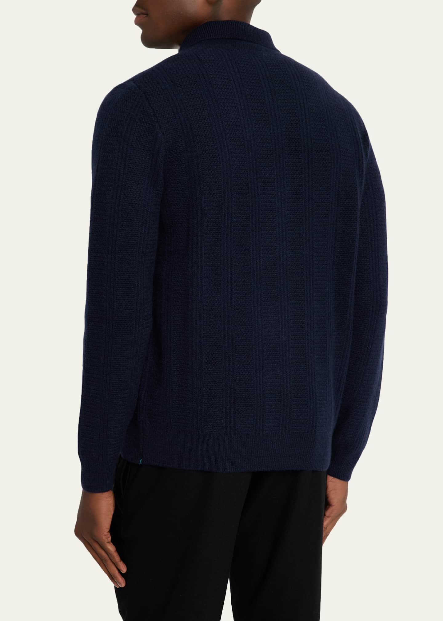 Fioroni Men's Textured Cashmere Cardigan - Bergdorf Goodman