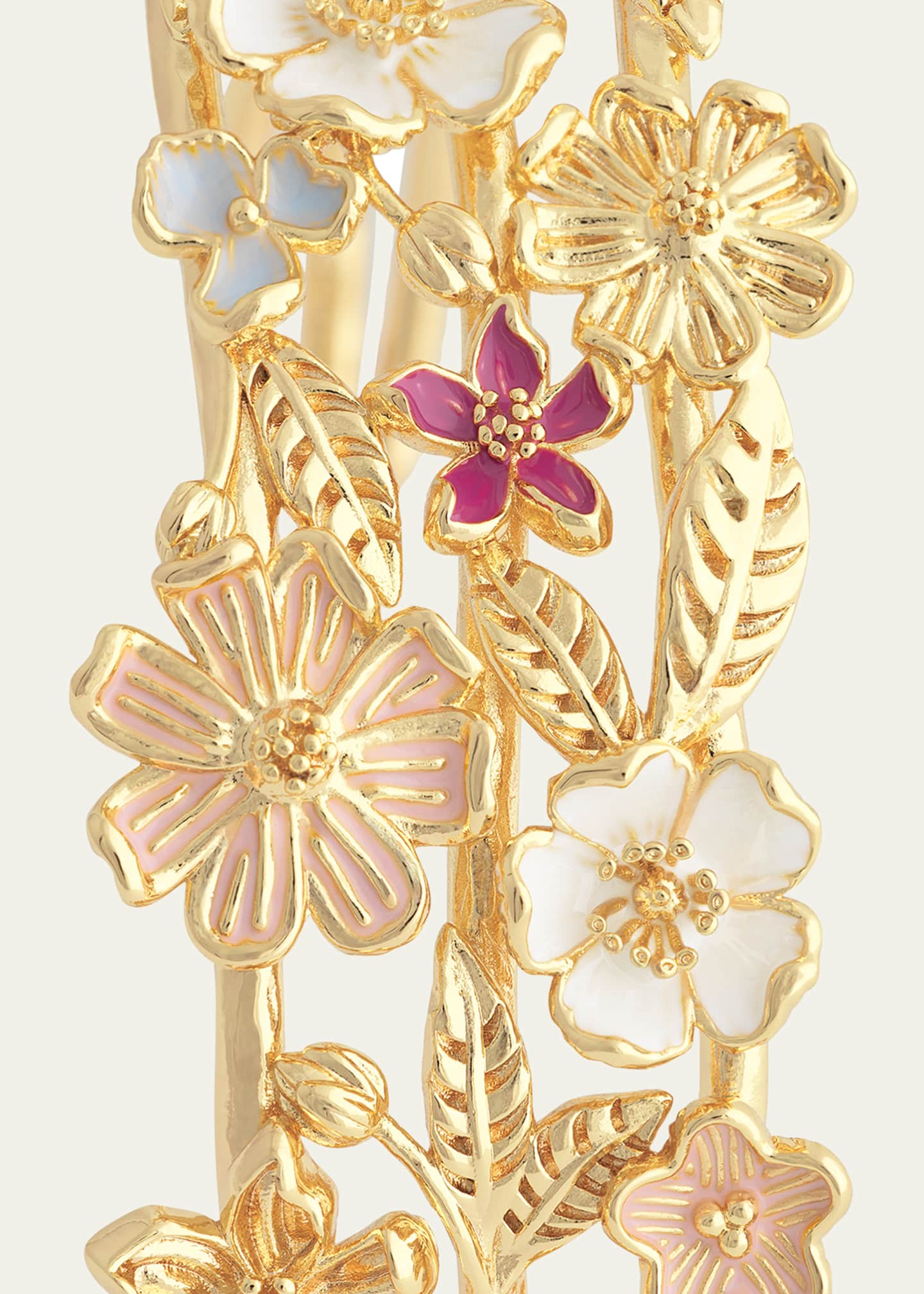 Anabel Aram Jewelry Wildflowers Bangle Bracelet - Bergdorf Goodman