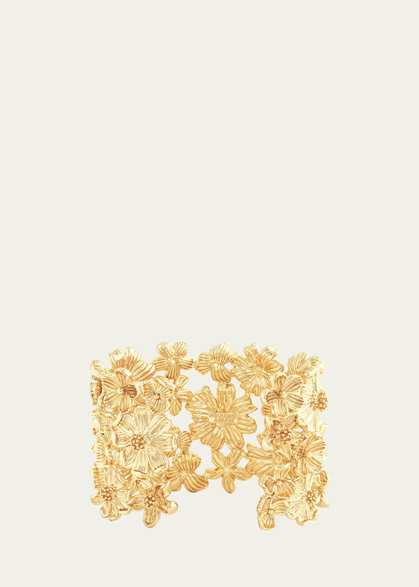 Anabel Aram Jewelry Wildflowers Wide Cuff Bracelet - Bergdorf Goodman