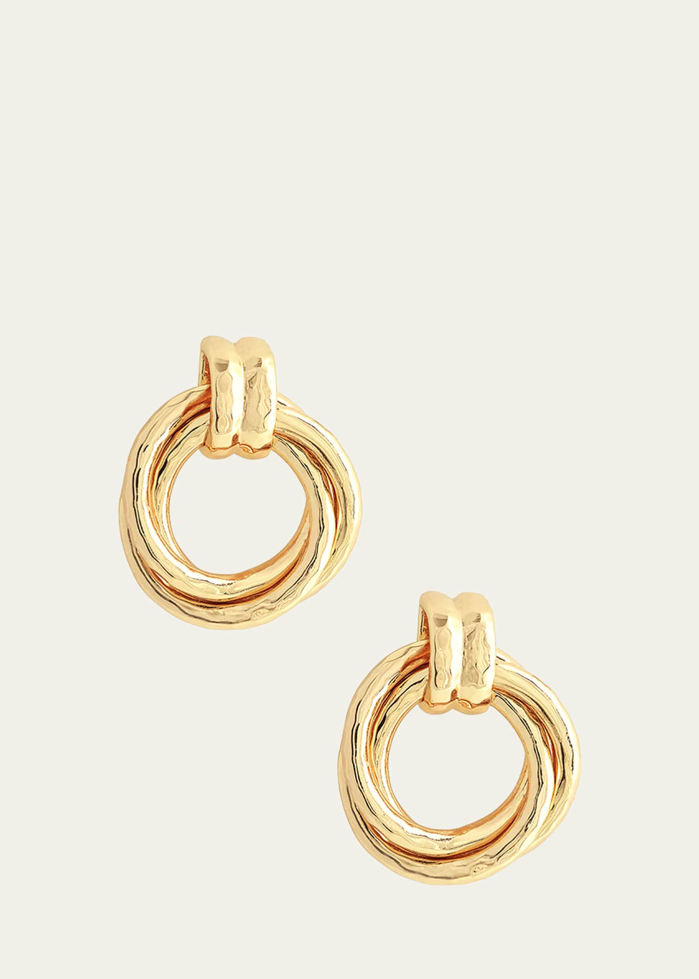 Anabel Aram Jewelry Neptune Triple Ring Earrings - Bergdorf Goodman