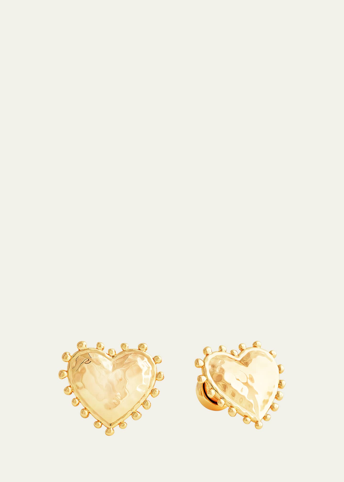 Anabel Aram Jewelry Heart Stud Earrings - Bergdorf Goodman