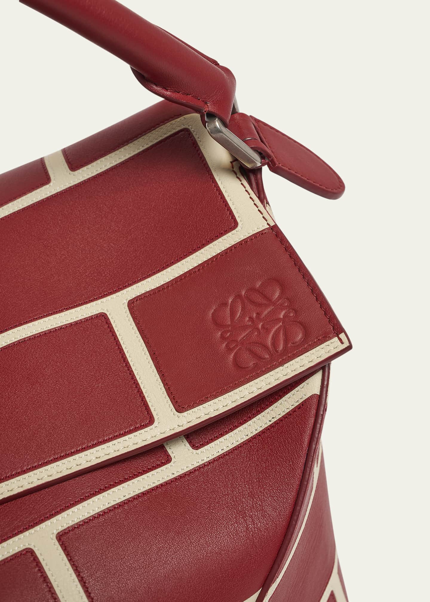 Loewe Men's Large Brick Leather Puzzle Edge Shoulder Bag - Bergdorf Goodman