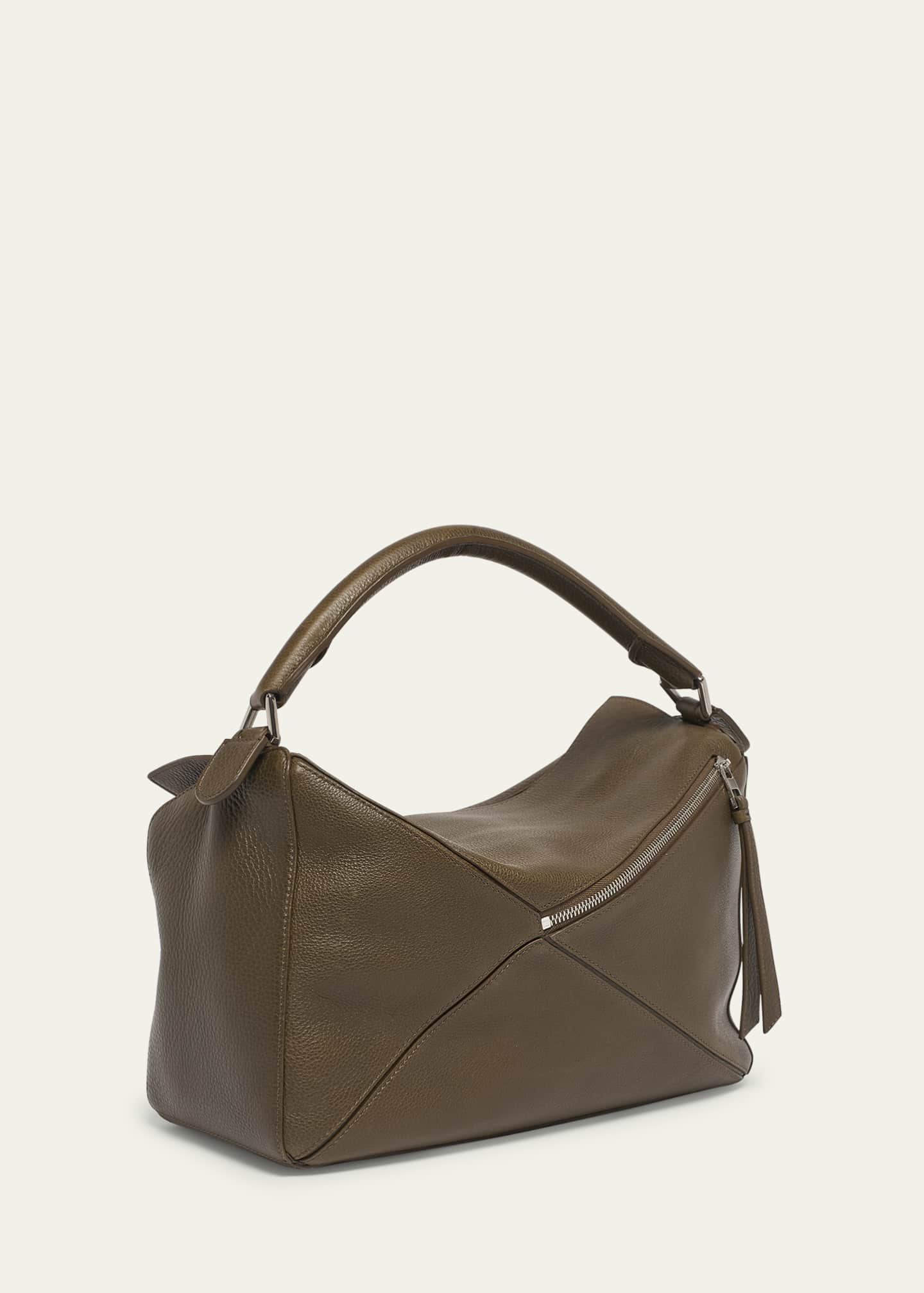 Loewe Men's Large Leather Puzzle Crossbody Bag - Bergdorf Goodman