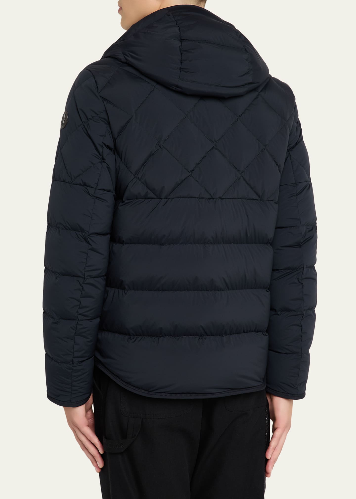 Moncler Men's Cecaud Hooded Short Down Jacket - Bergdorf Goodman