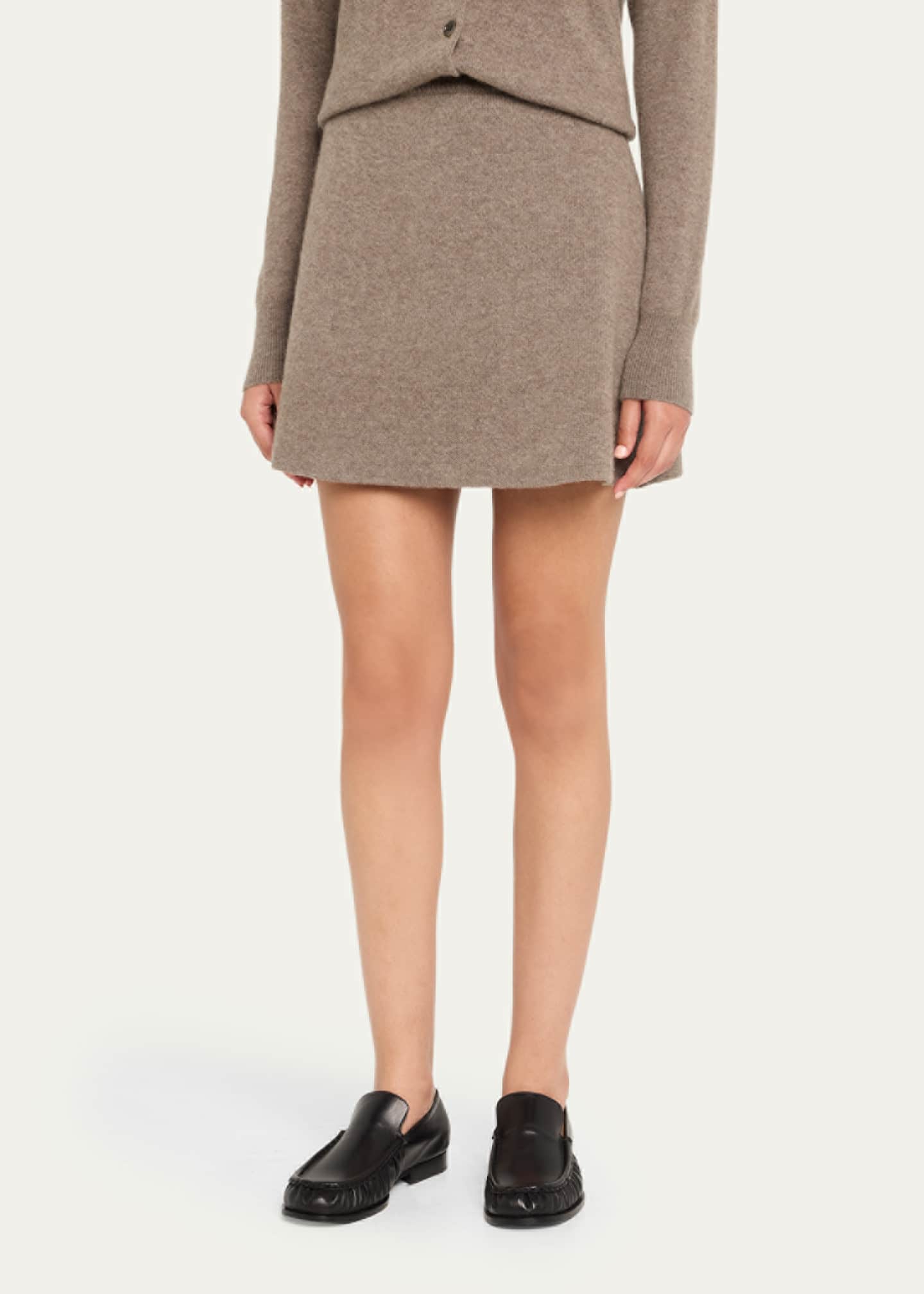 Lisa Yang Clare Cashmere Mini Skirt - Bergdorf Goodman