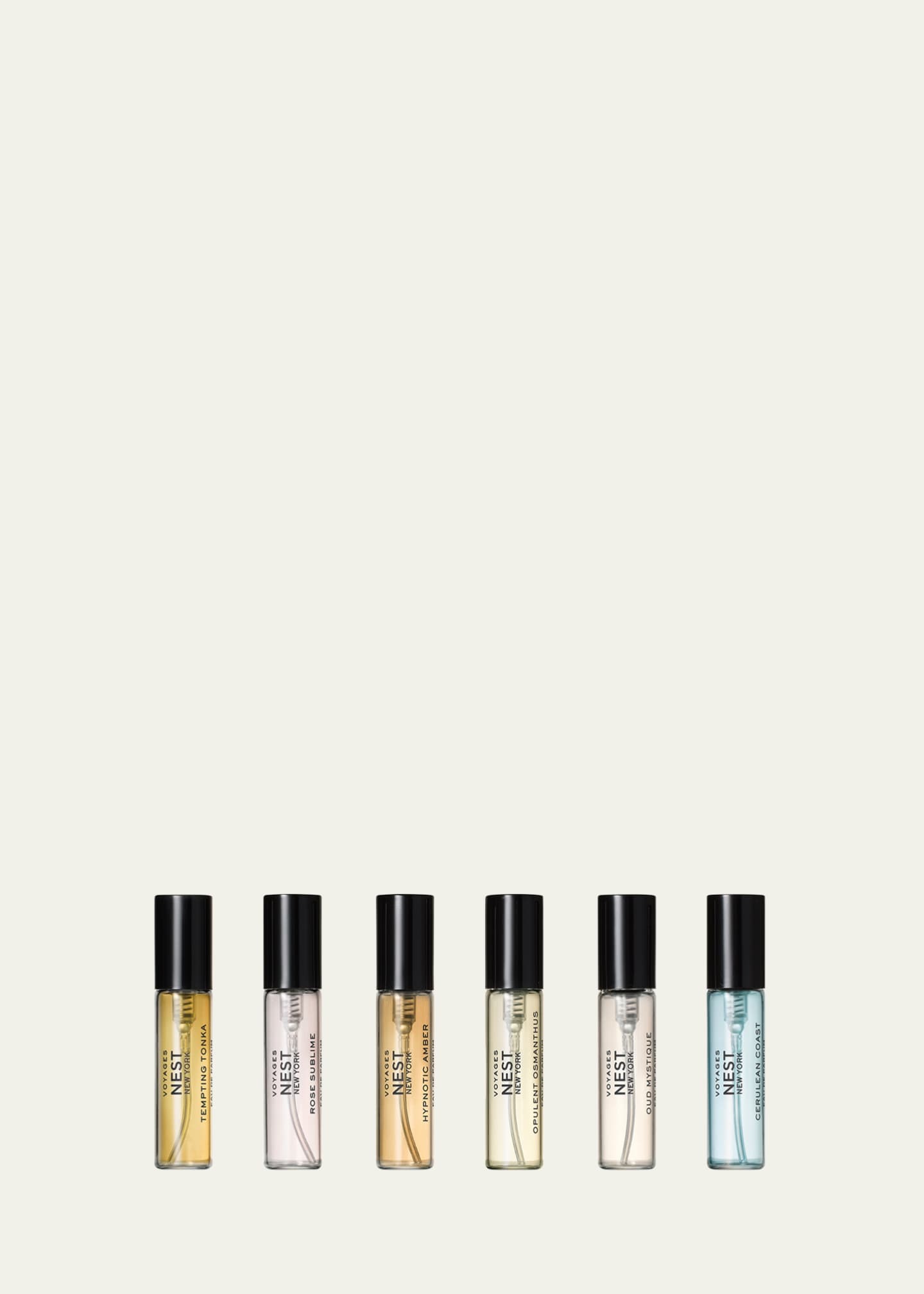 NEST New York VOYAGES Eau de Parfum Discovery Set, 6 x 3mL - Bergdorf ...