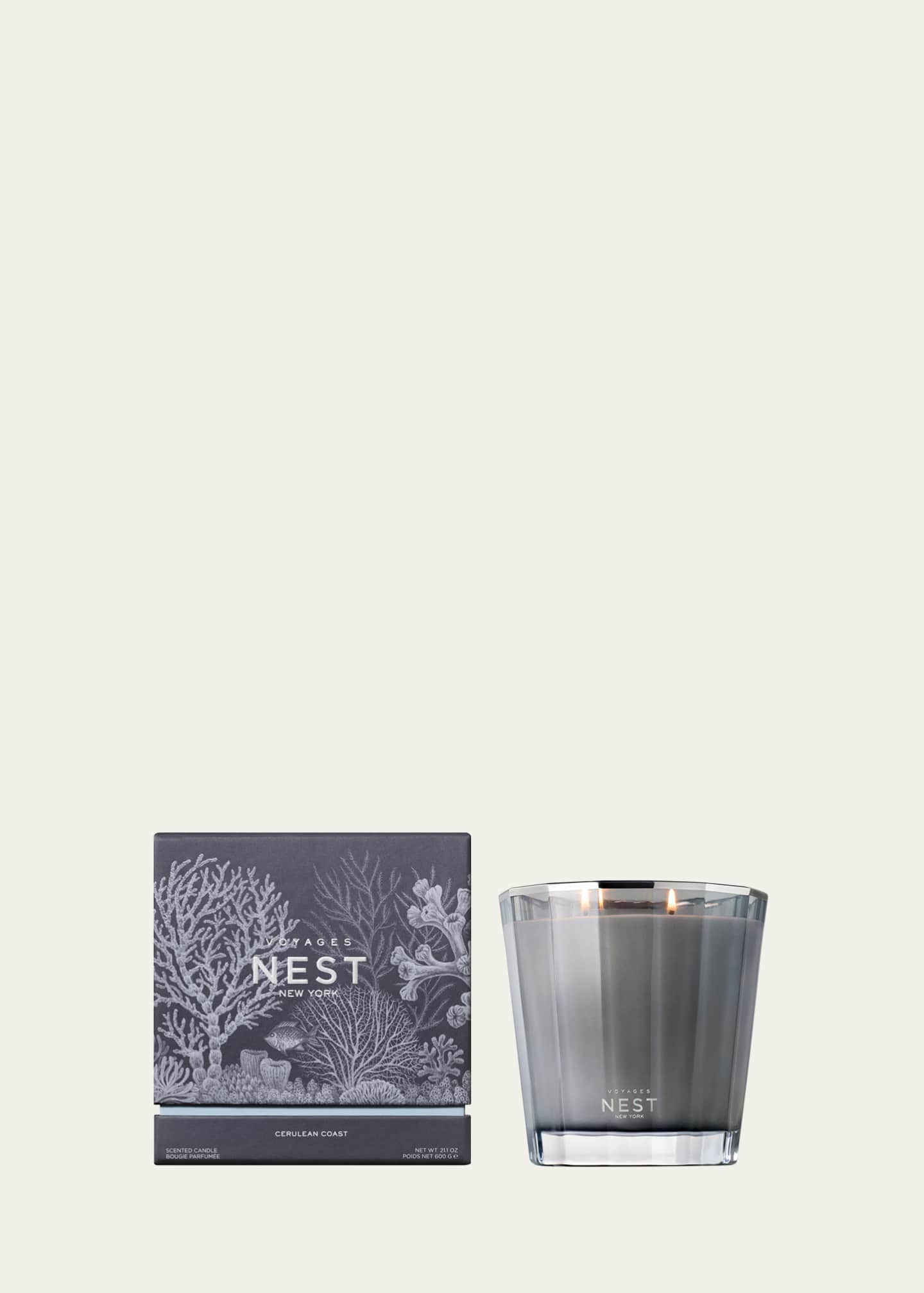 NEST New York VOYAGES Cerulean Coast Candle, 21.1 oz. - Bergdorf Goodman