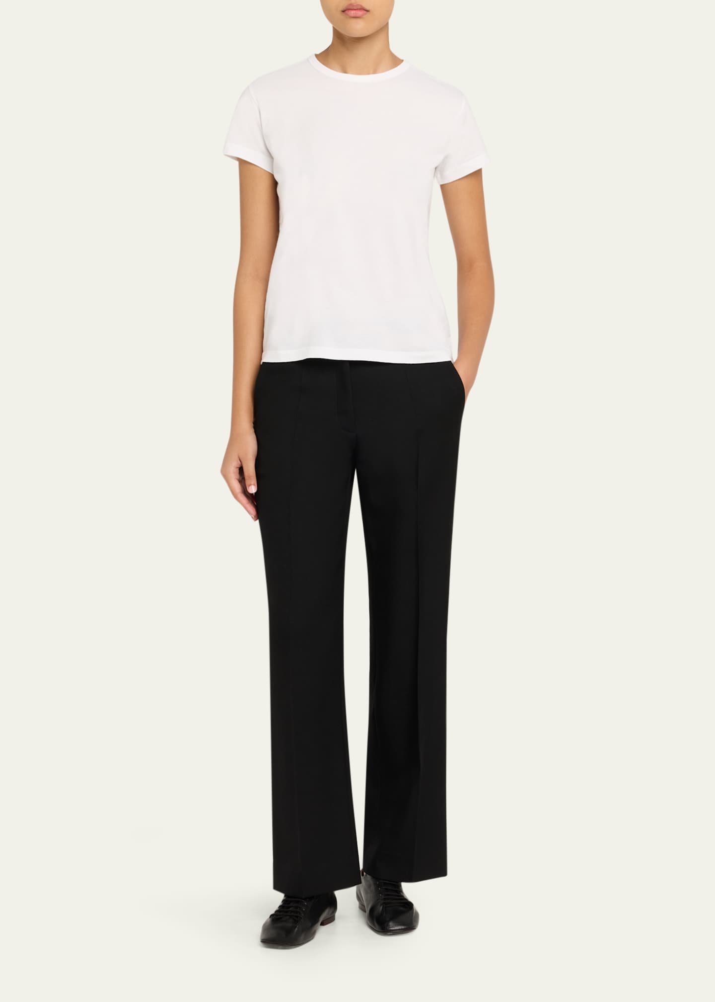 Officine Generale Lara Short-Sleeve Tee - Bergdorf Goodman